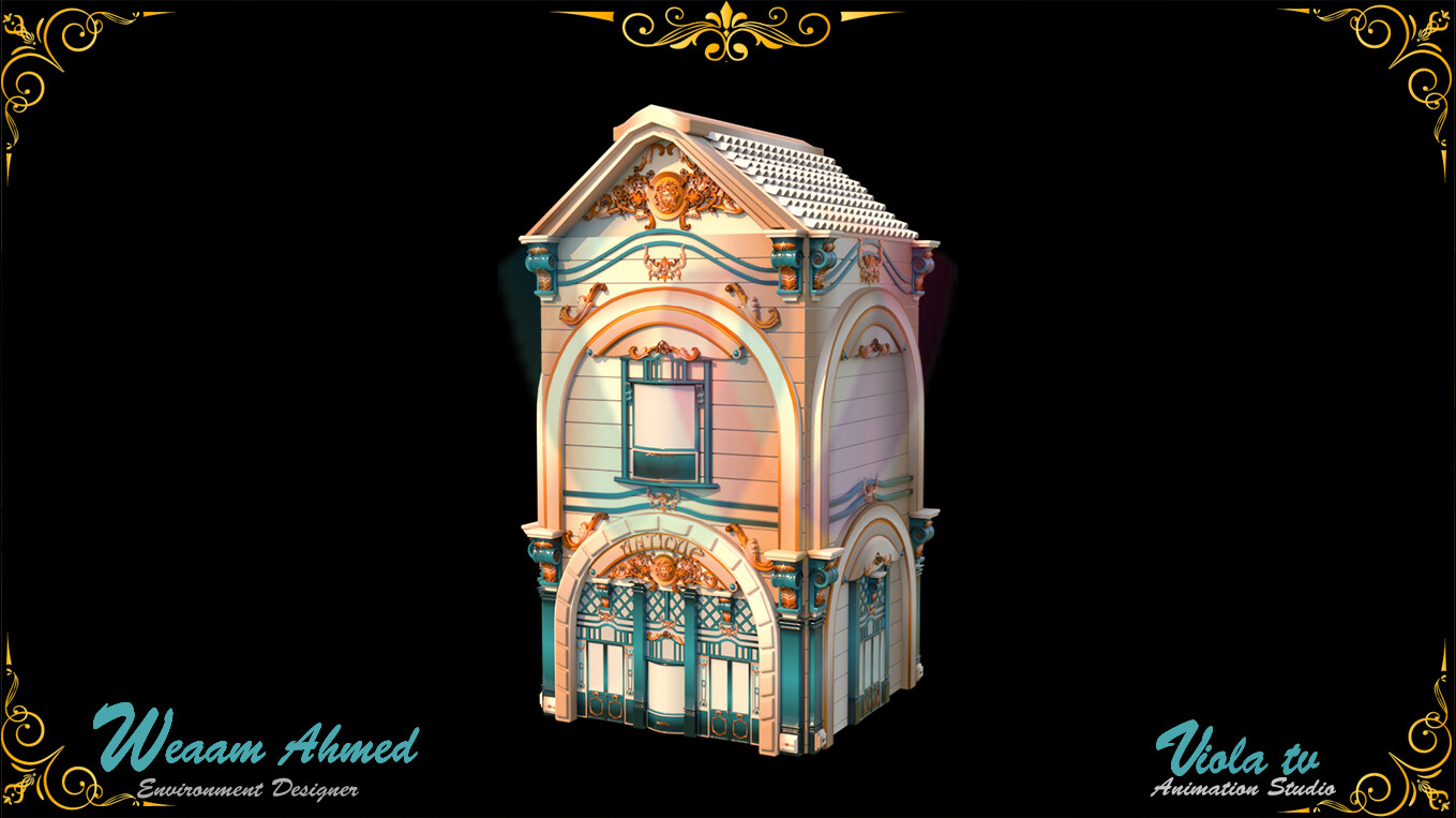 ArtStation - antique store