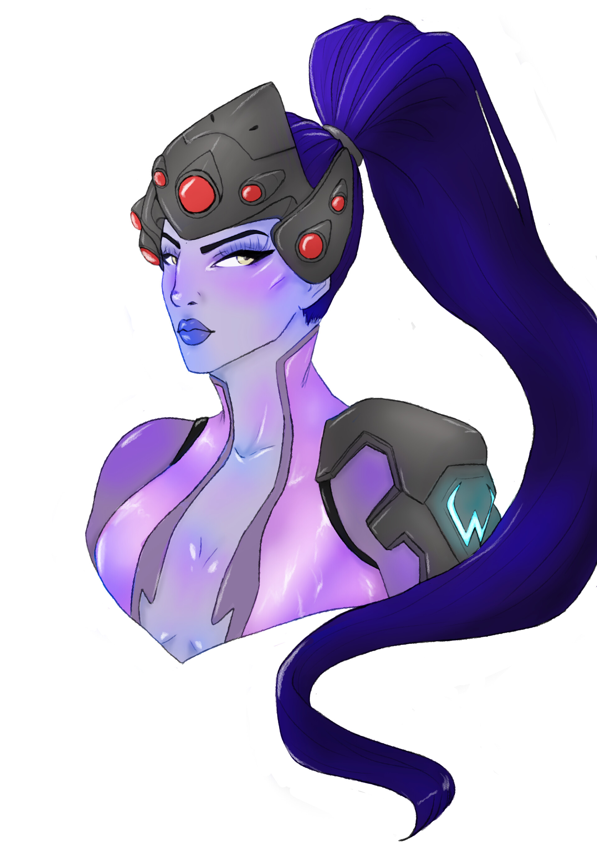 ArtStation - Widowmaker fanart