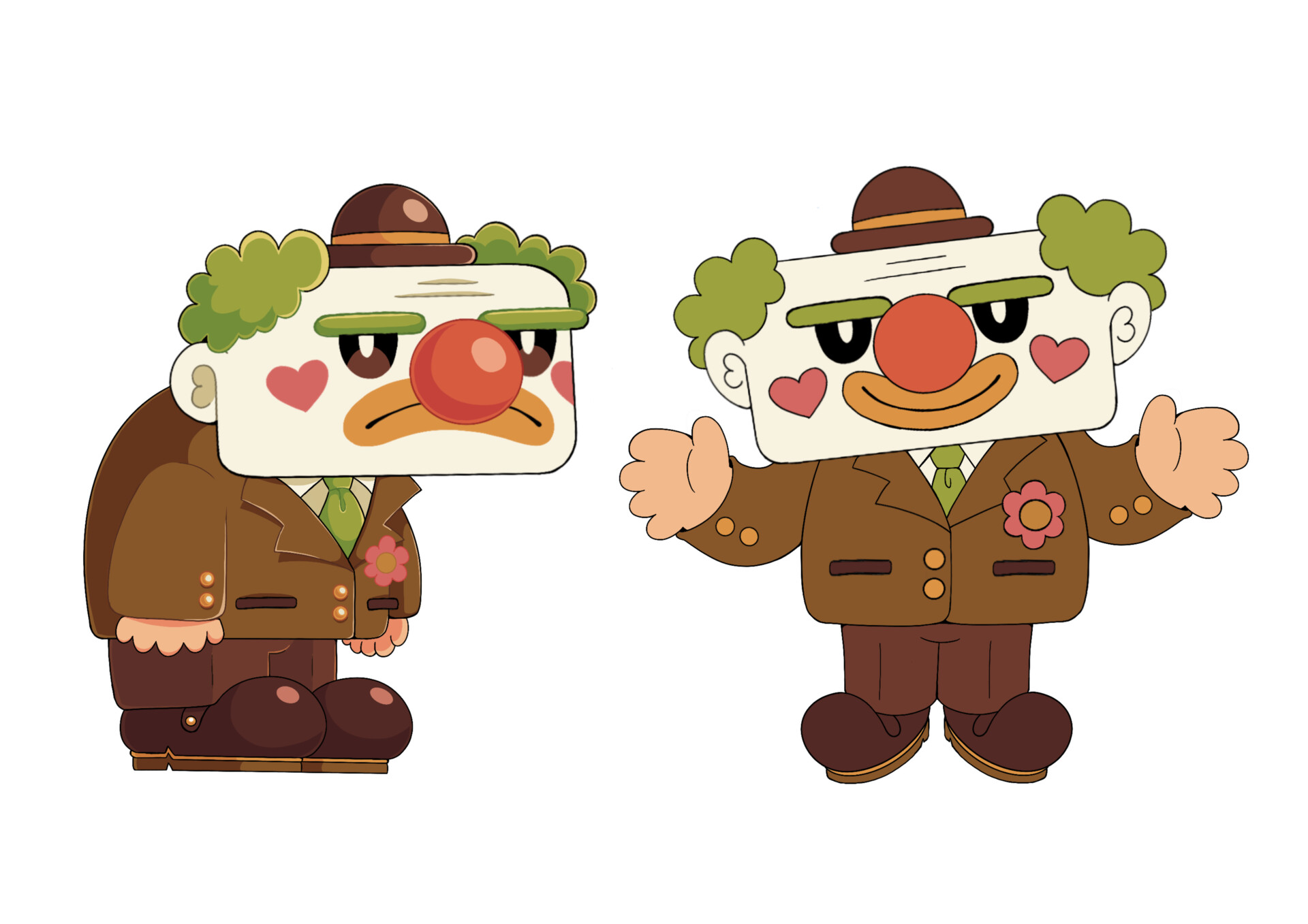 Cima Andrea - Pachi The Clown - Character Design