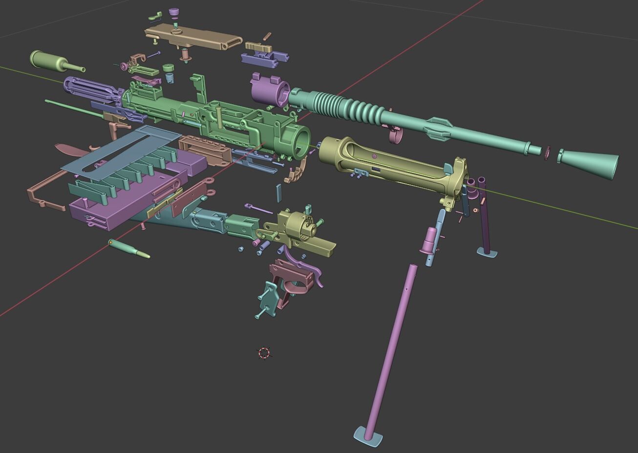 Mechanic - Breda modello 30 LMG (WIP)