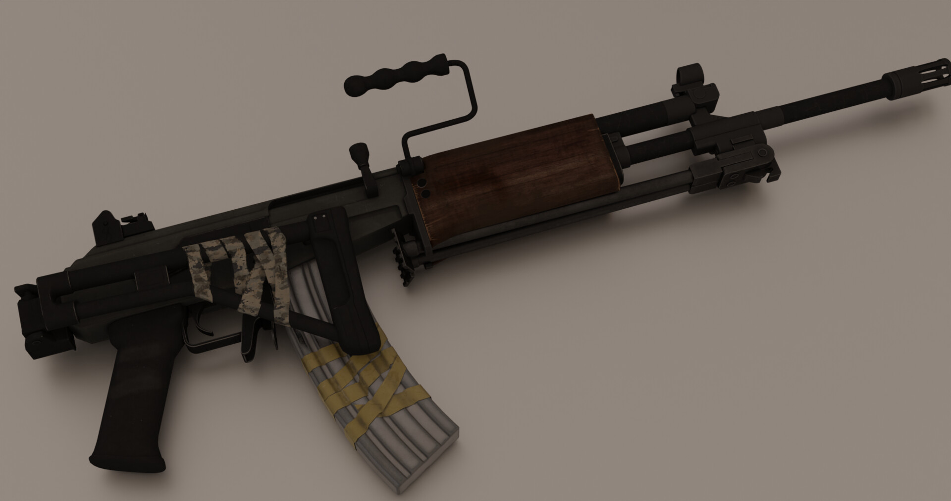 ArtStation - IMI Galil weapon