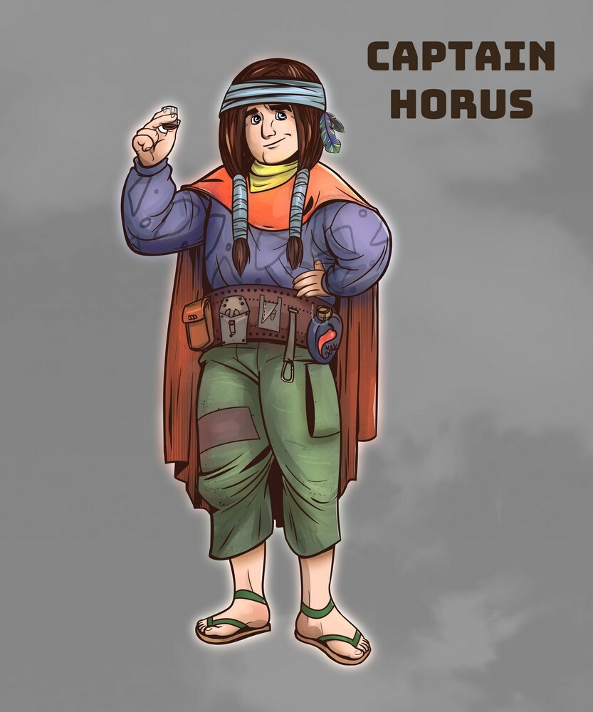 ArtStation - Captain Horus