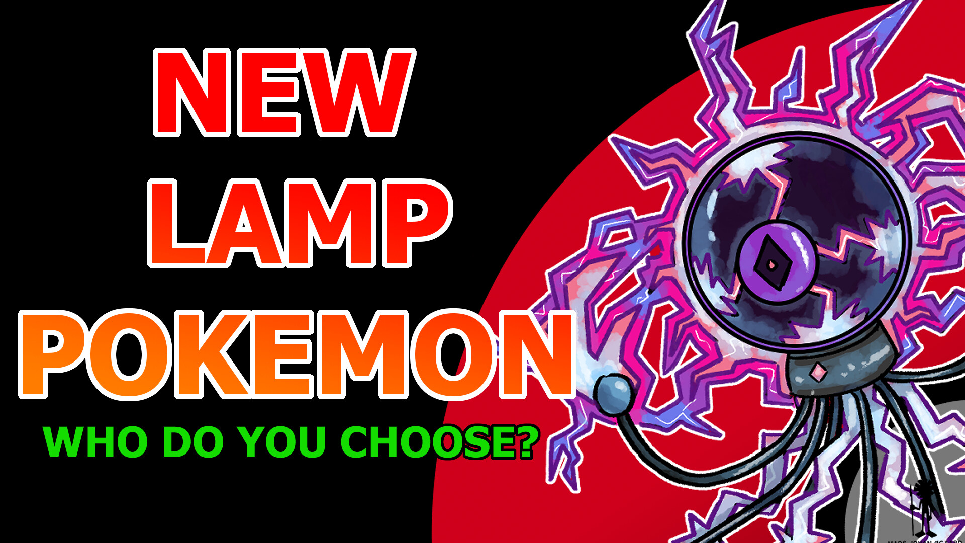 ArtStation - Hydonso Region - Lamp Pokemon