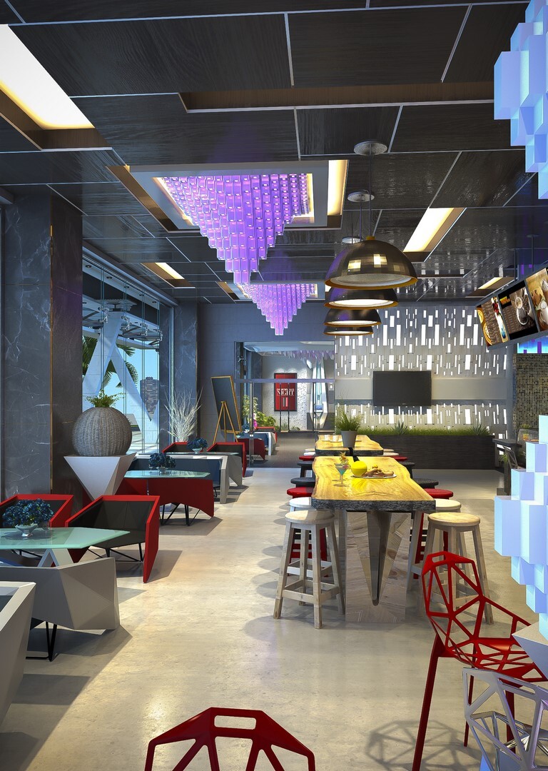 ArtStation - COFFEE BAR CONCEPT
