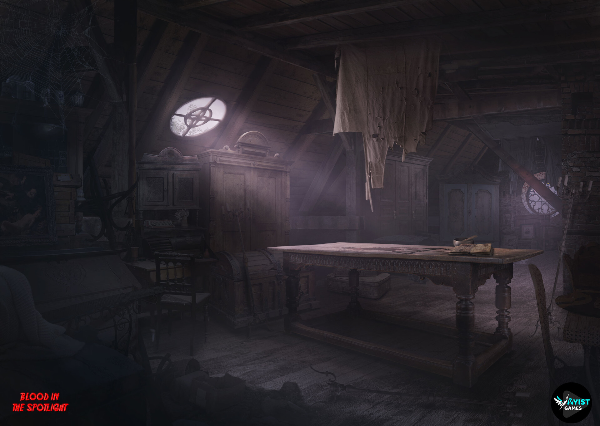 ArtStation - Abandoned attic