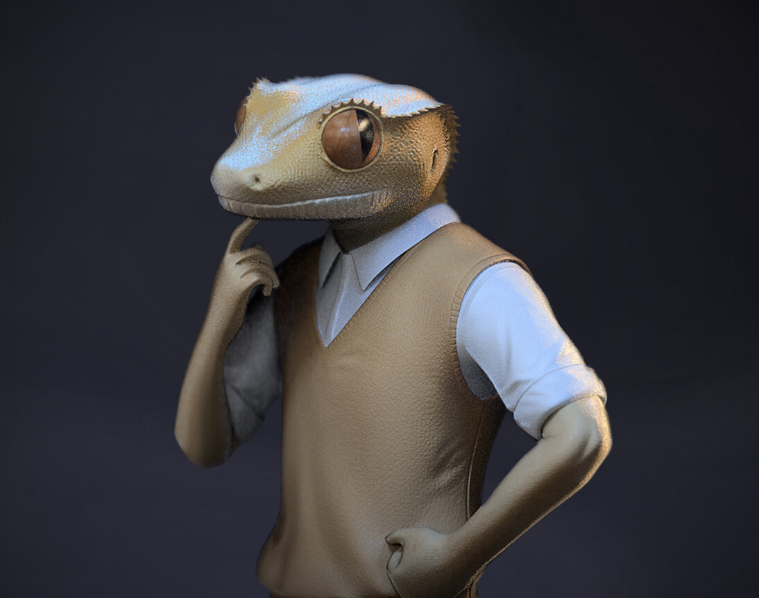 Yuna 'Lev' Othmer - Gecko Man