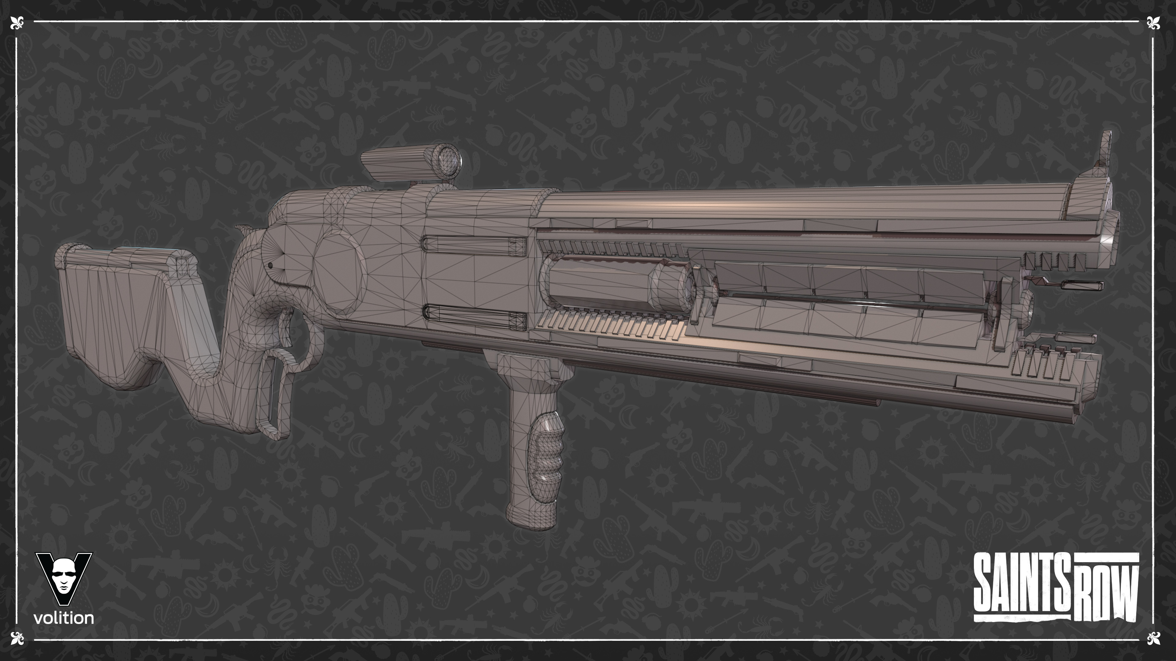 Cameron Raab - Saints Row - MDI Focus Rifle