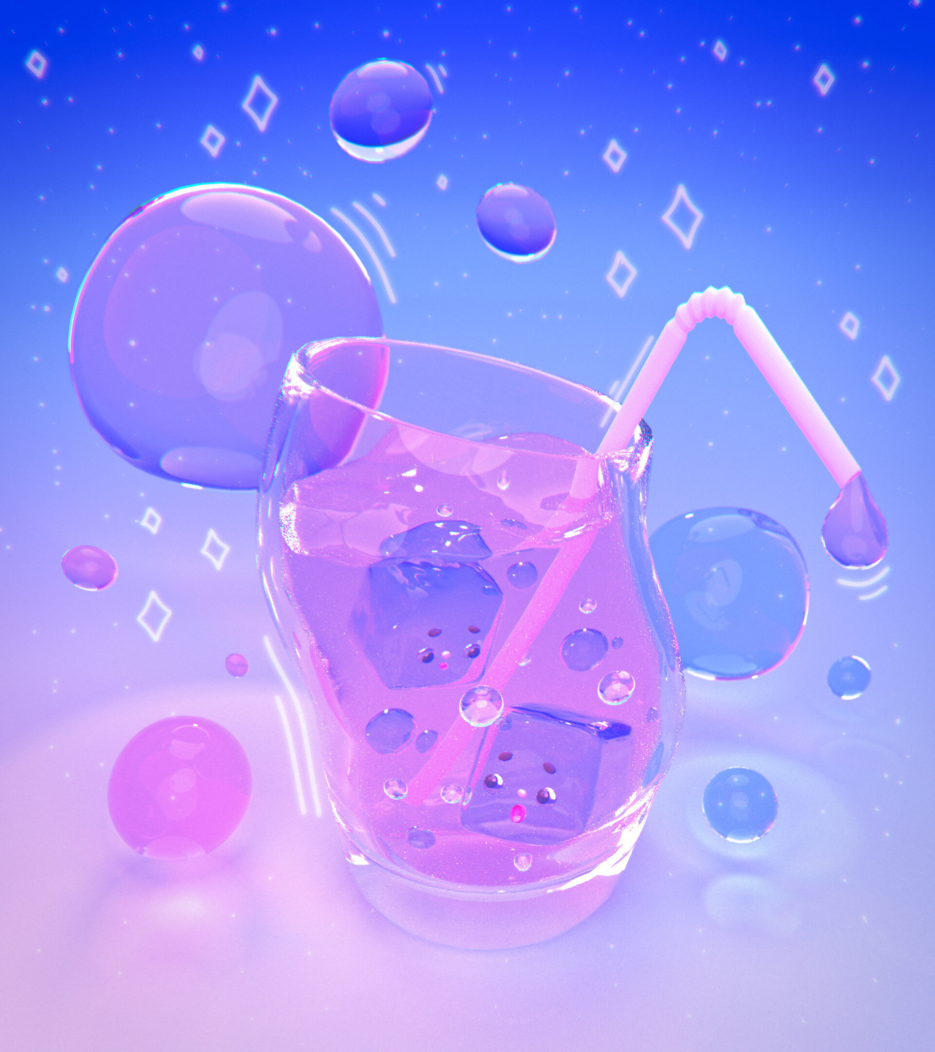 ArtStation - Ice Cubes (2022)