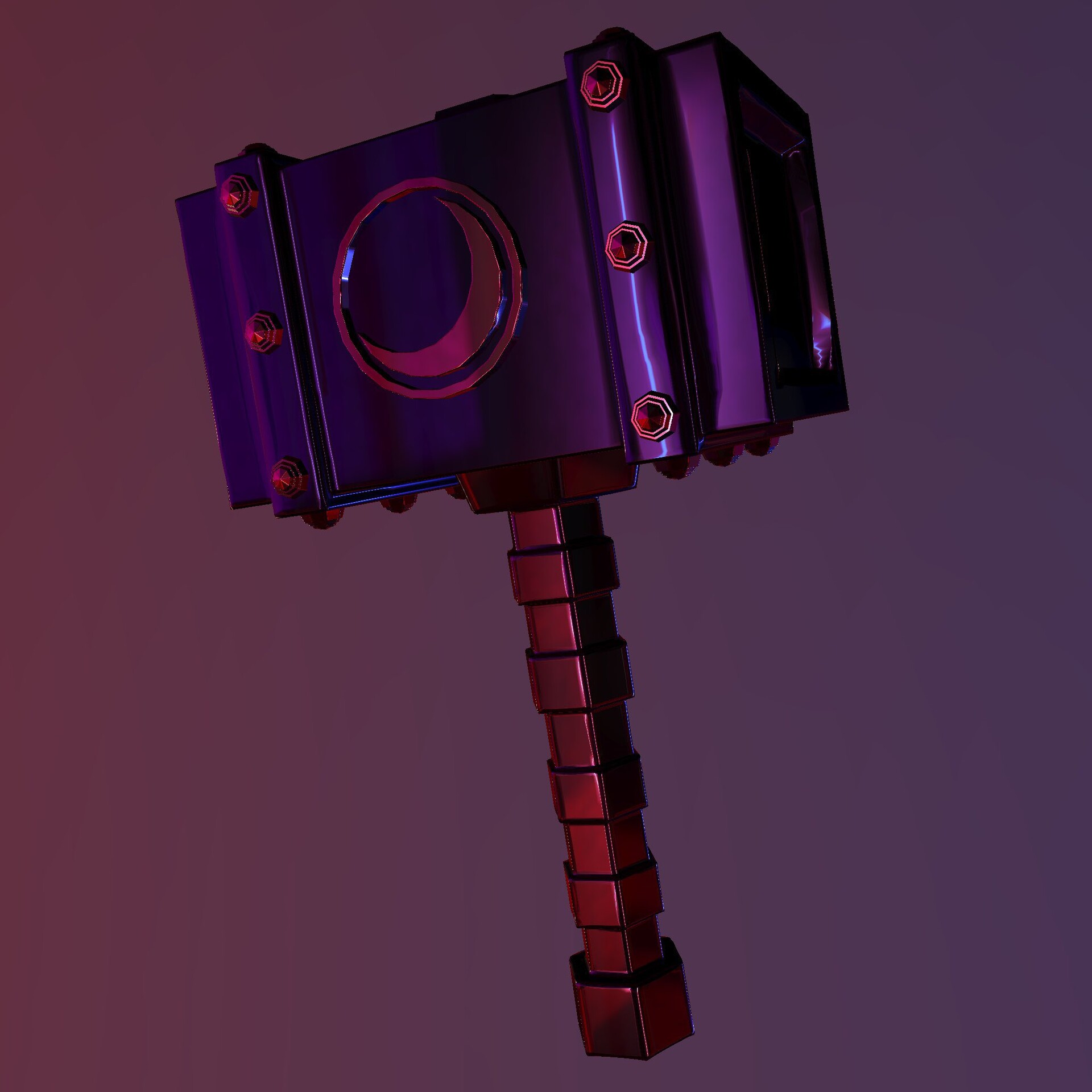 ArtStation - Moon Hammer | 3D Production Methods