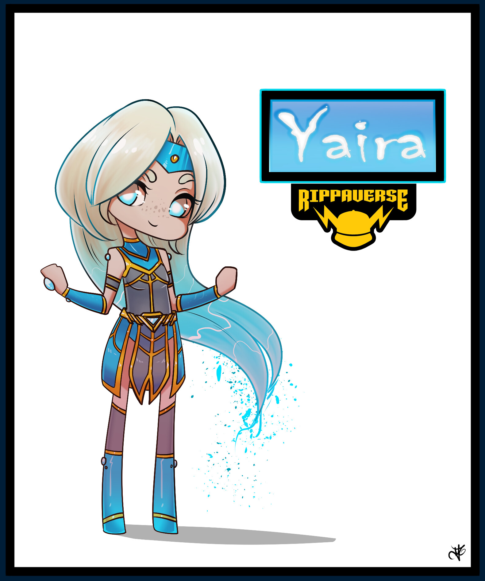 ArtStation - Rippaverse - Chibi Yaira