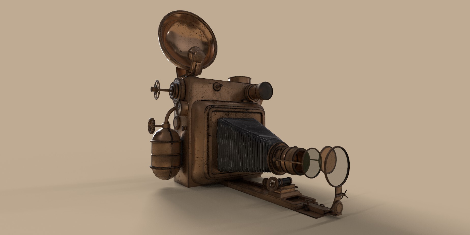 ArtStation - Steampunk Camera