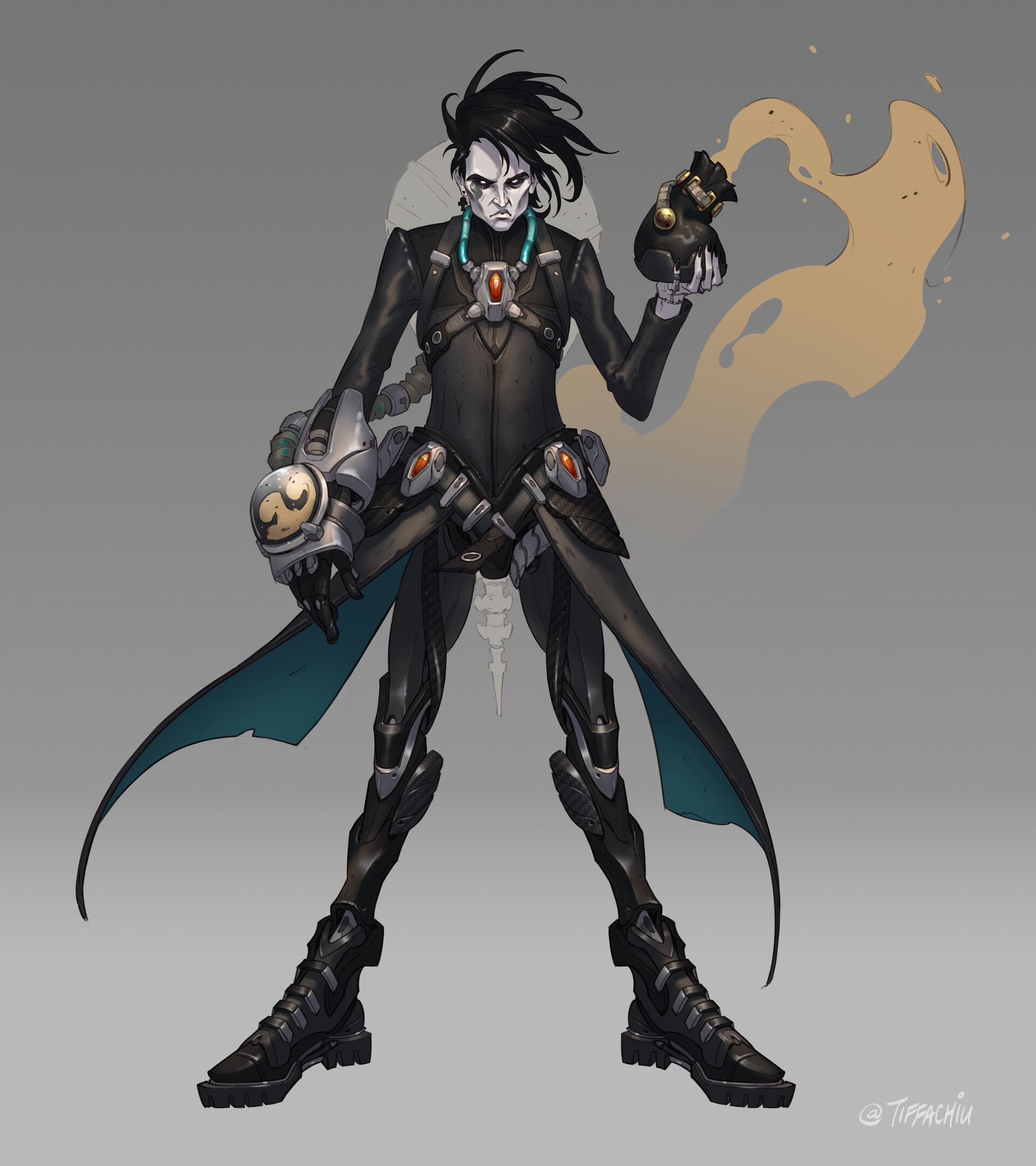 ArtStation - Sandman character concept - Overwatch fanart