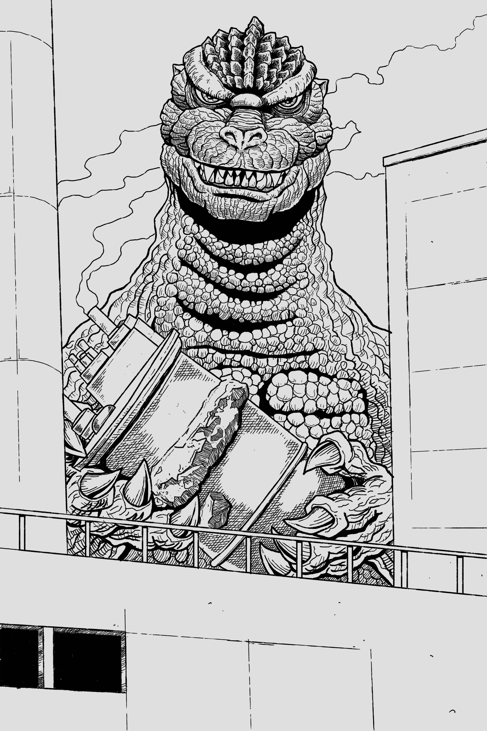 Godzilla 1985 Poster