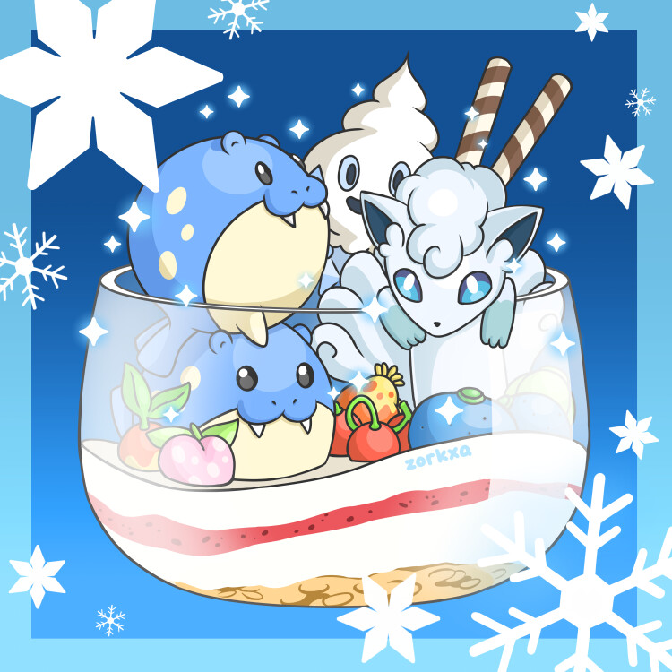 ArtStation - Pokemon Dessert Bowl