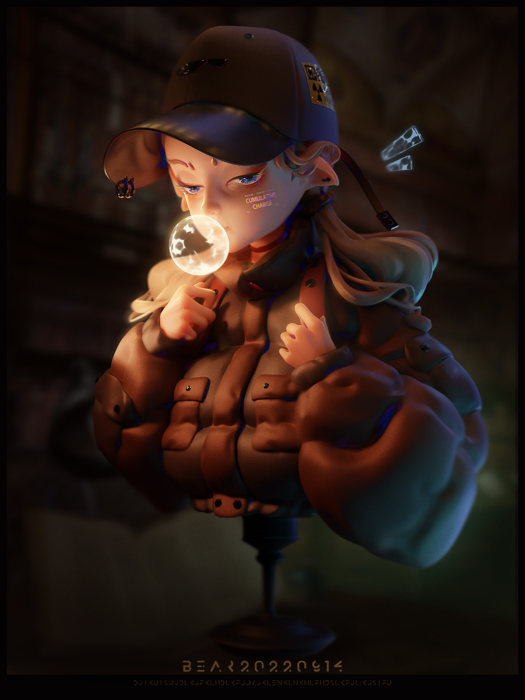 ArtStation - Blowing bubbles