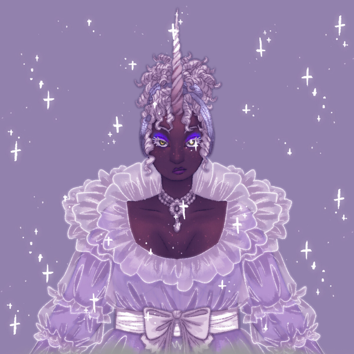 ArtStation - Unnamed Unicorn Lady