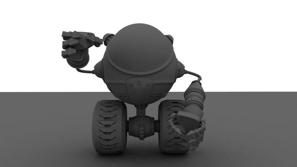 ArtStation - Robot 3D model