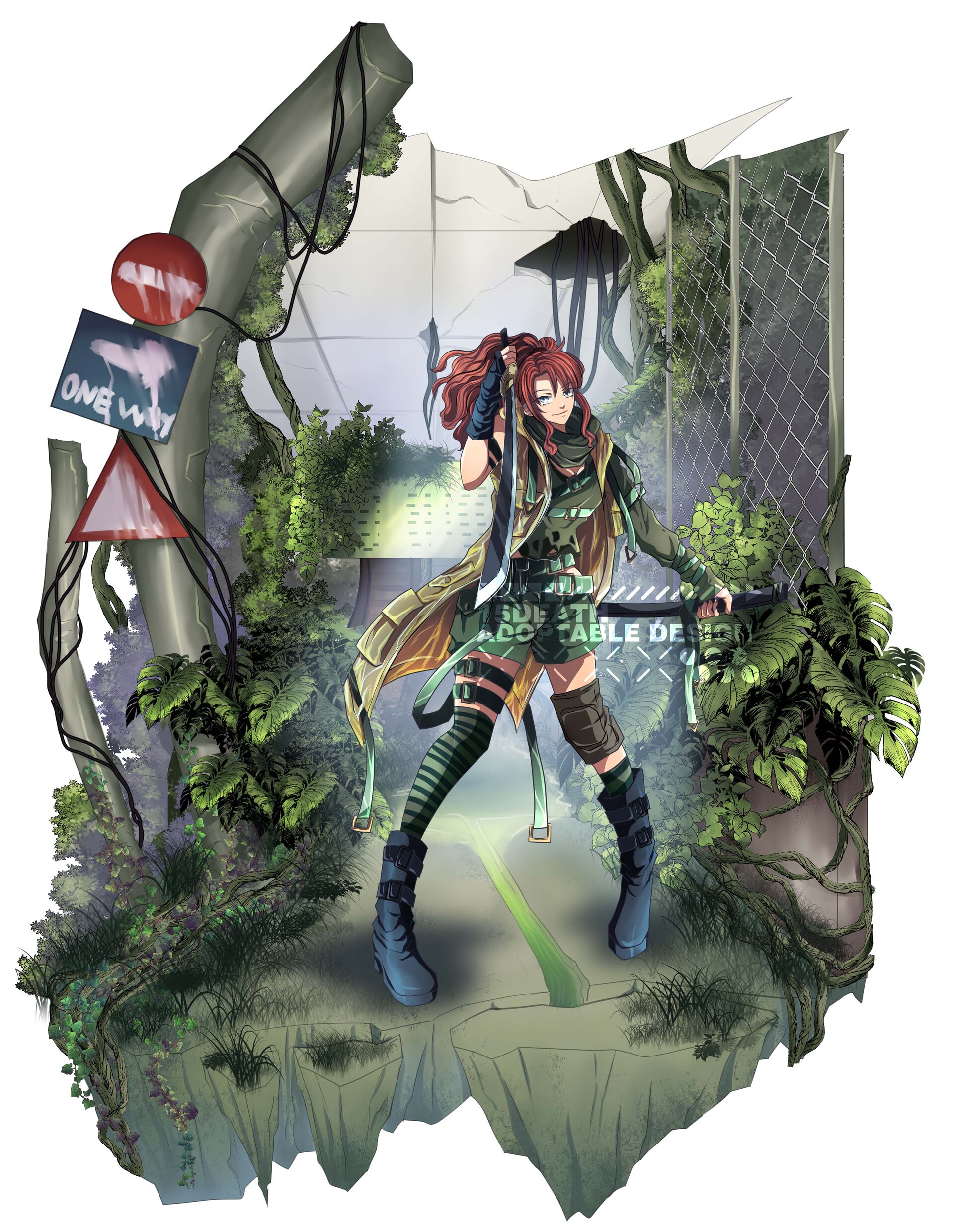 ArtStation - Post Apocalypse Themed Design #1