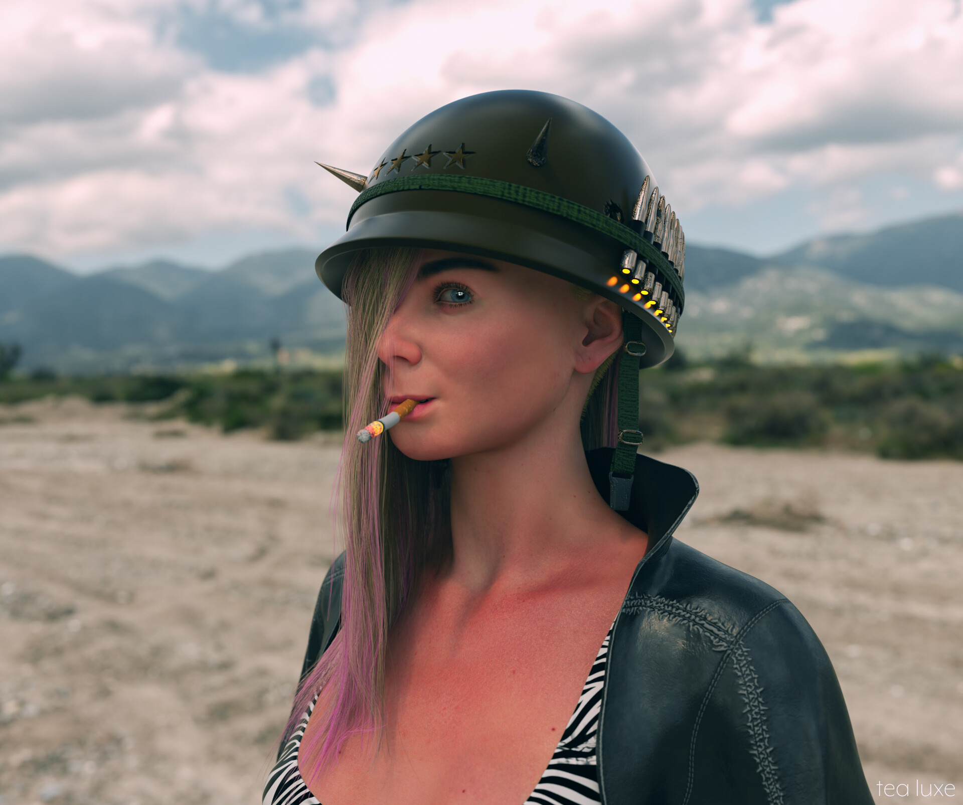 Alex Curtis (Tea Luxe) - TANK GIRL - CONCEPT PROJECT- TEA-LUXE EDITION