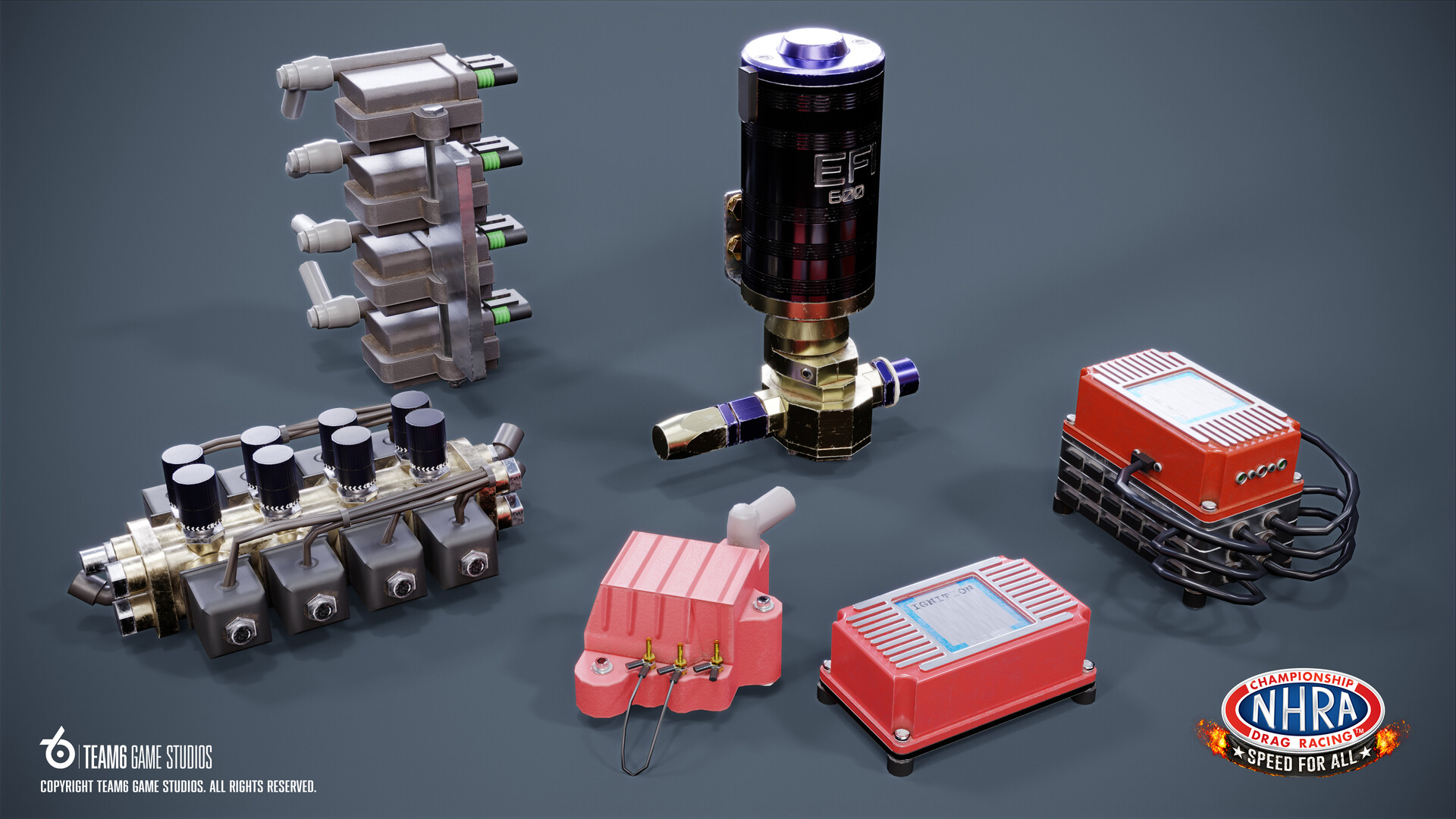 ArtStation - Vehicle Props NHRA Championship Drag Racing: Speed For All