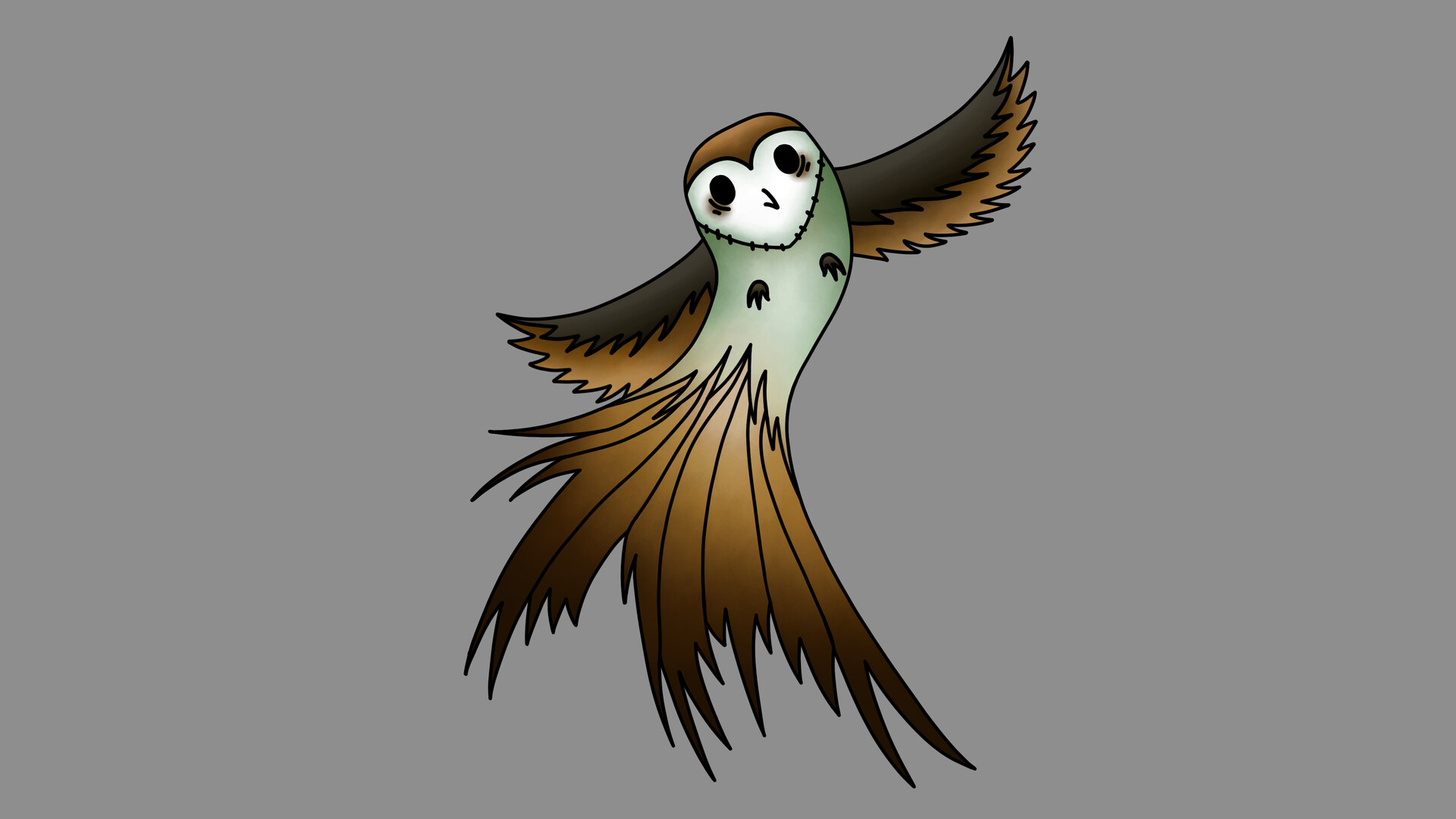 ArtStation - The Owl, Concept inspired by Hollow Knight