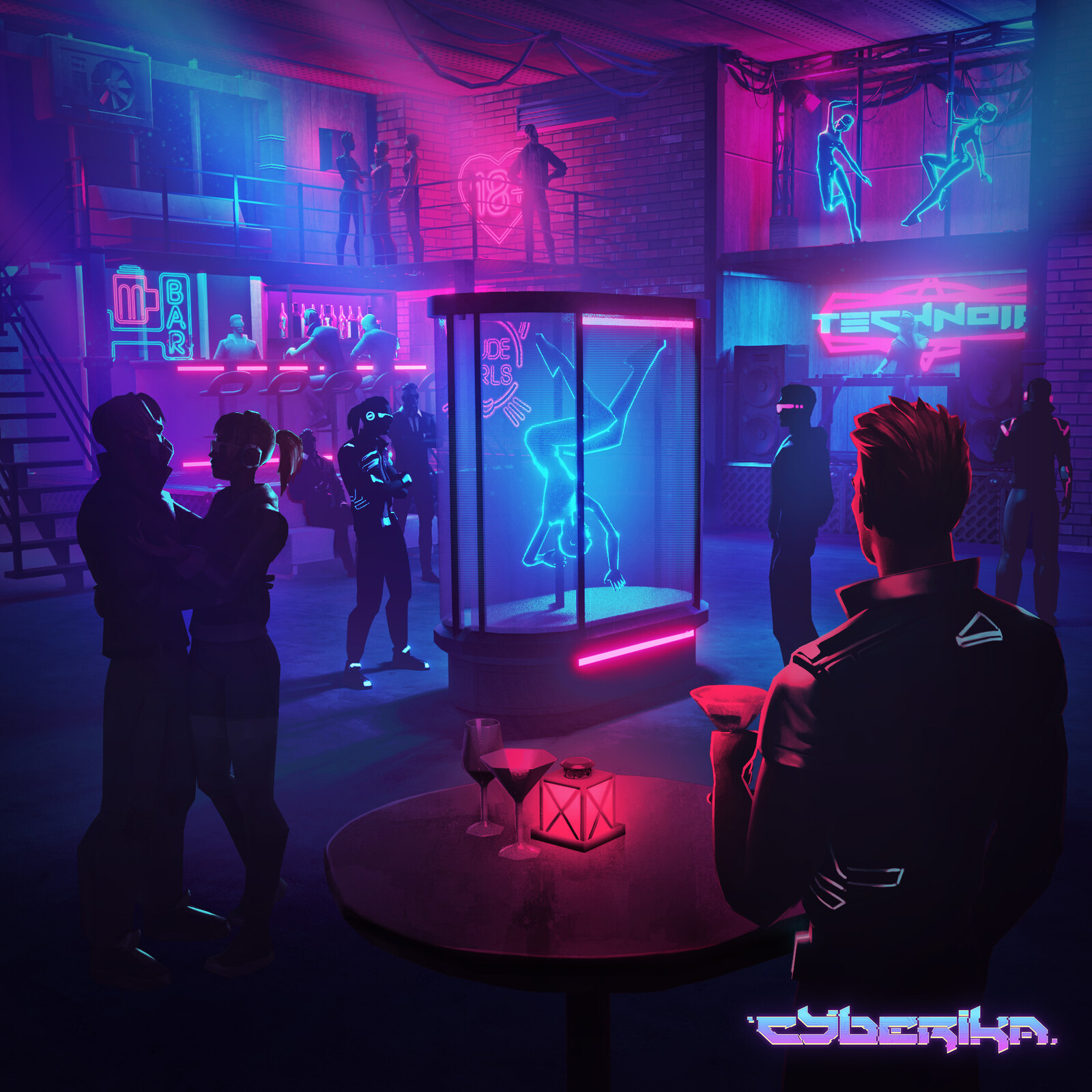 Brickworks Games - Cyberika: Tech Noir Club