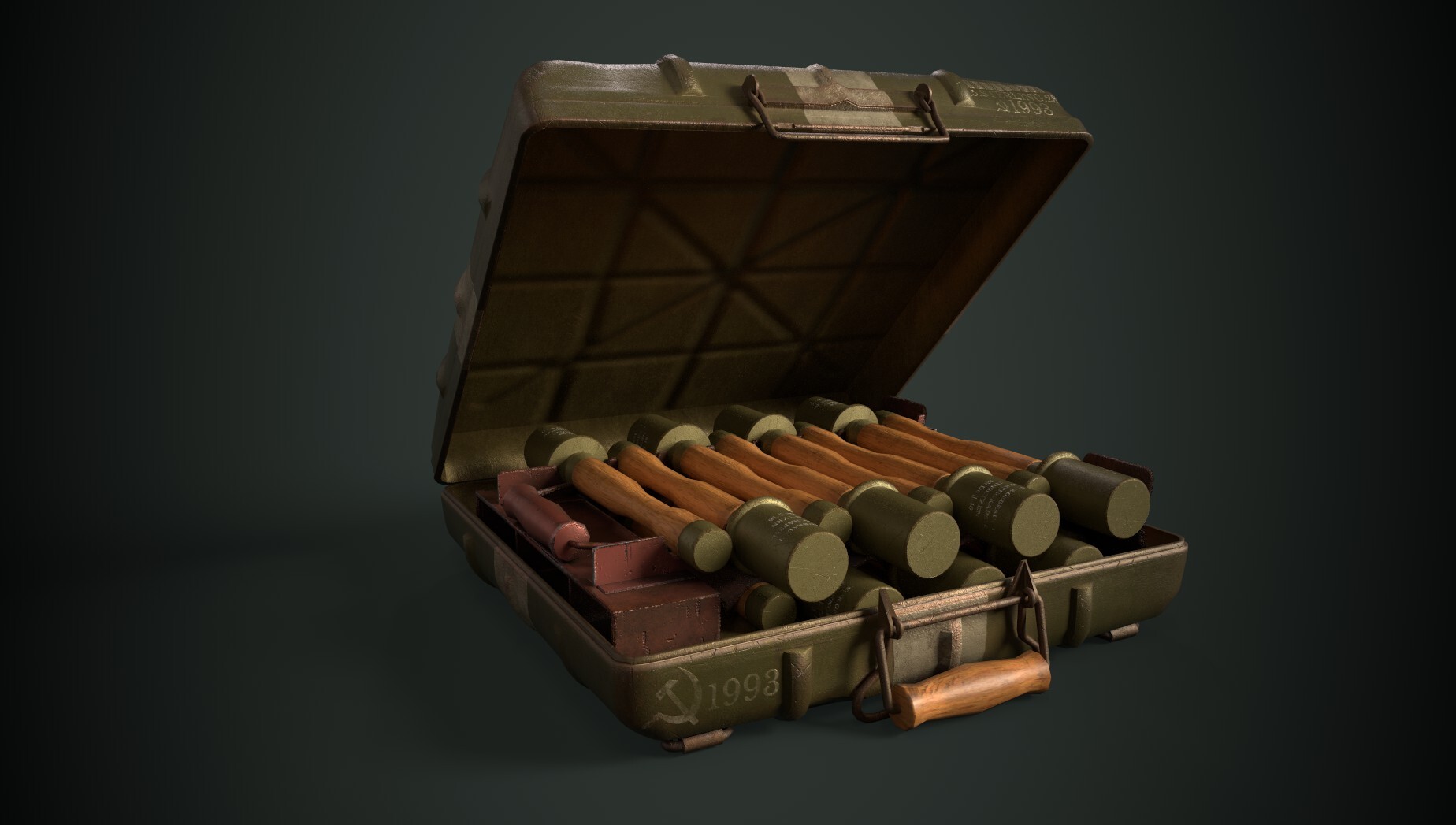 ArtStation - M24 Granade Box