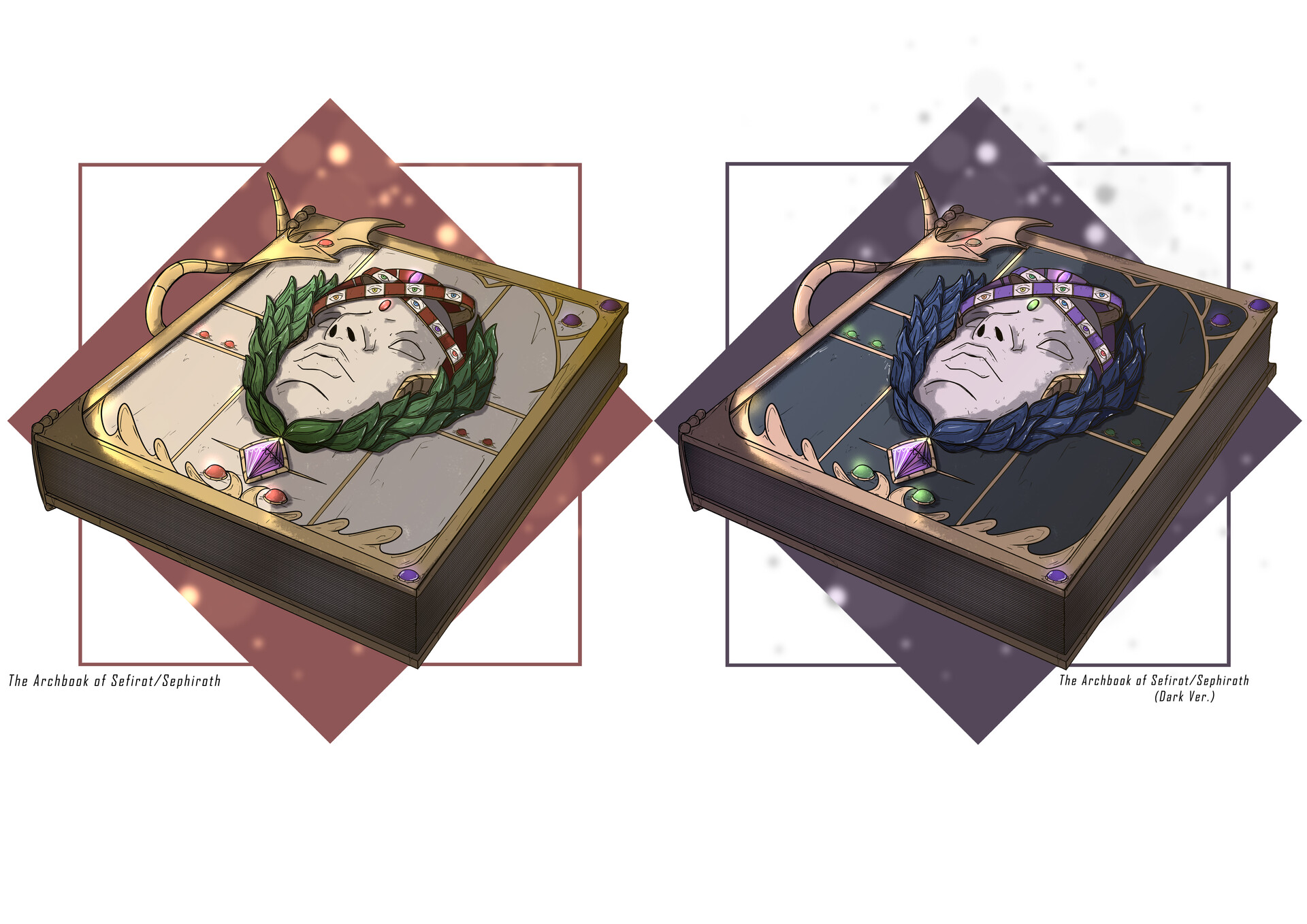 ArtStation - The Archtome of Sefirot/Sephiroth