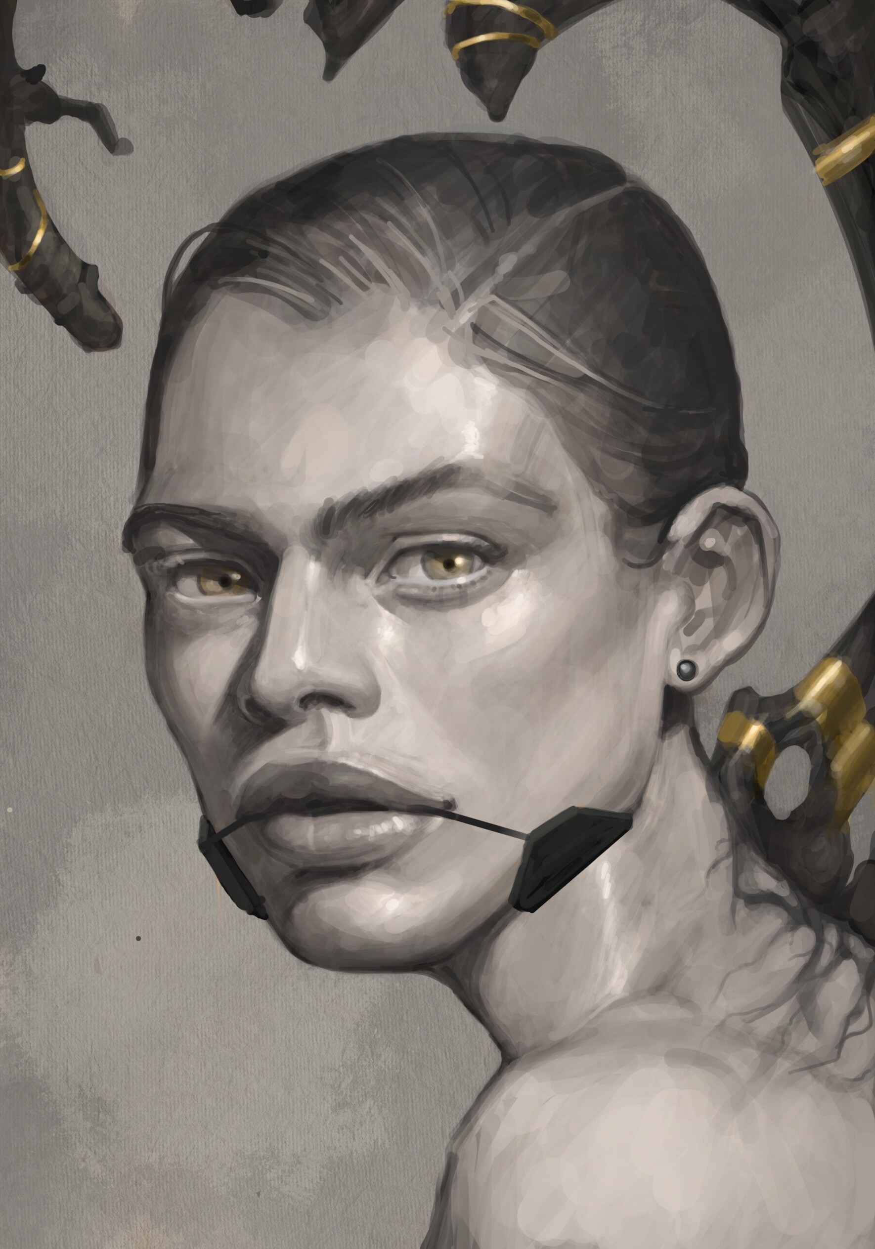 ArtStation - Sci-Fi Portrait