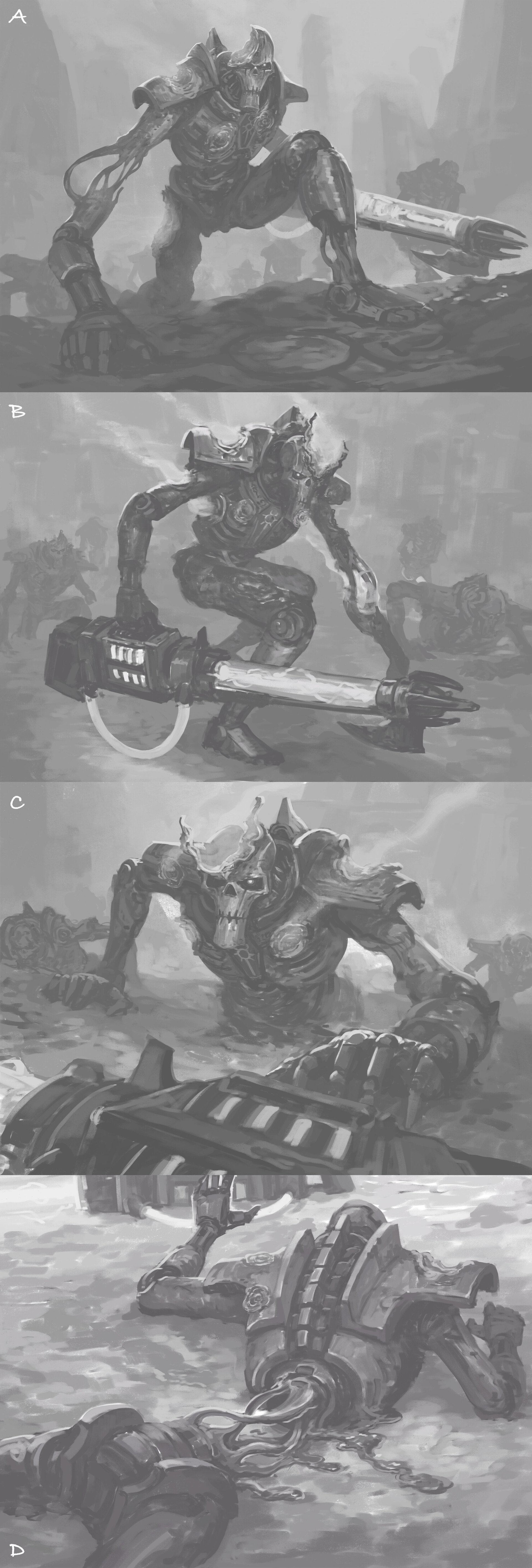 L J Koh - Dread Return, MTG X 40k