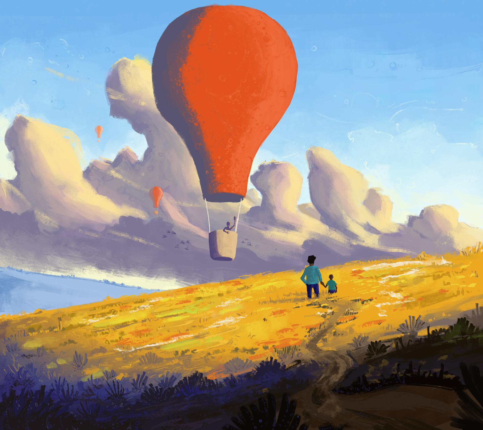 ArtStation - up and away