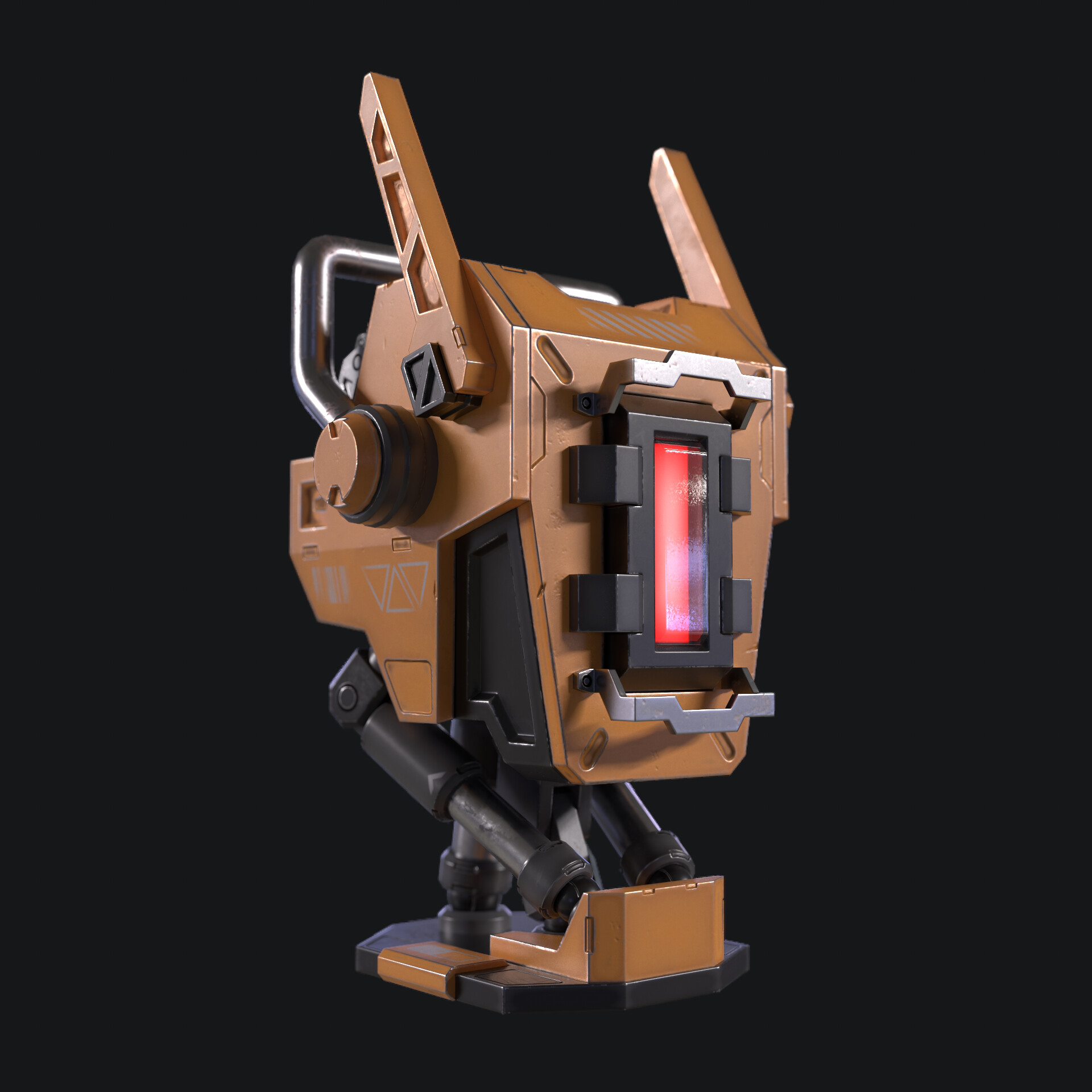 ArtStation - robot head