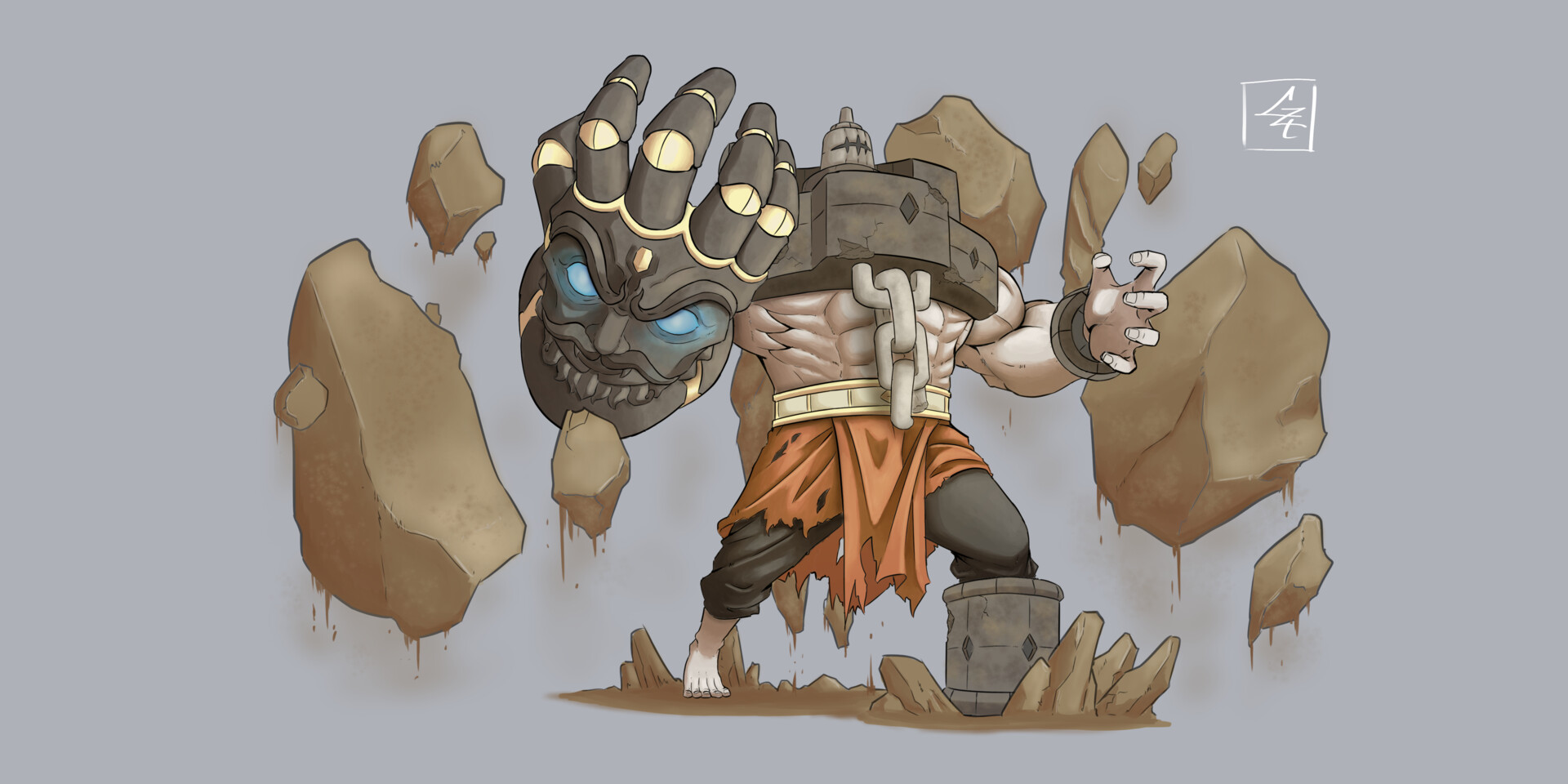 ArtStation - Ancient Guardians - Sacred Temple's Gatekeeper