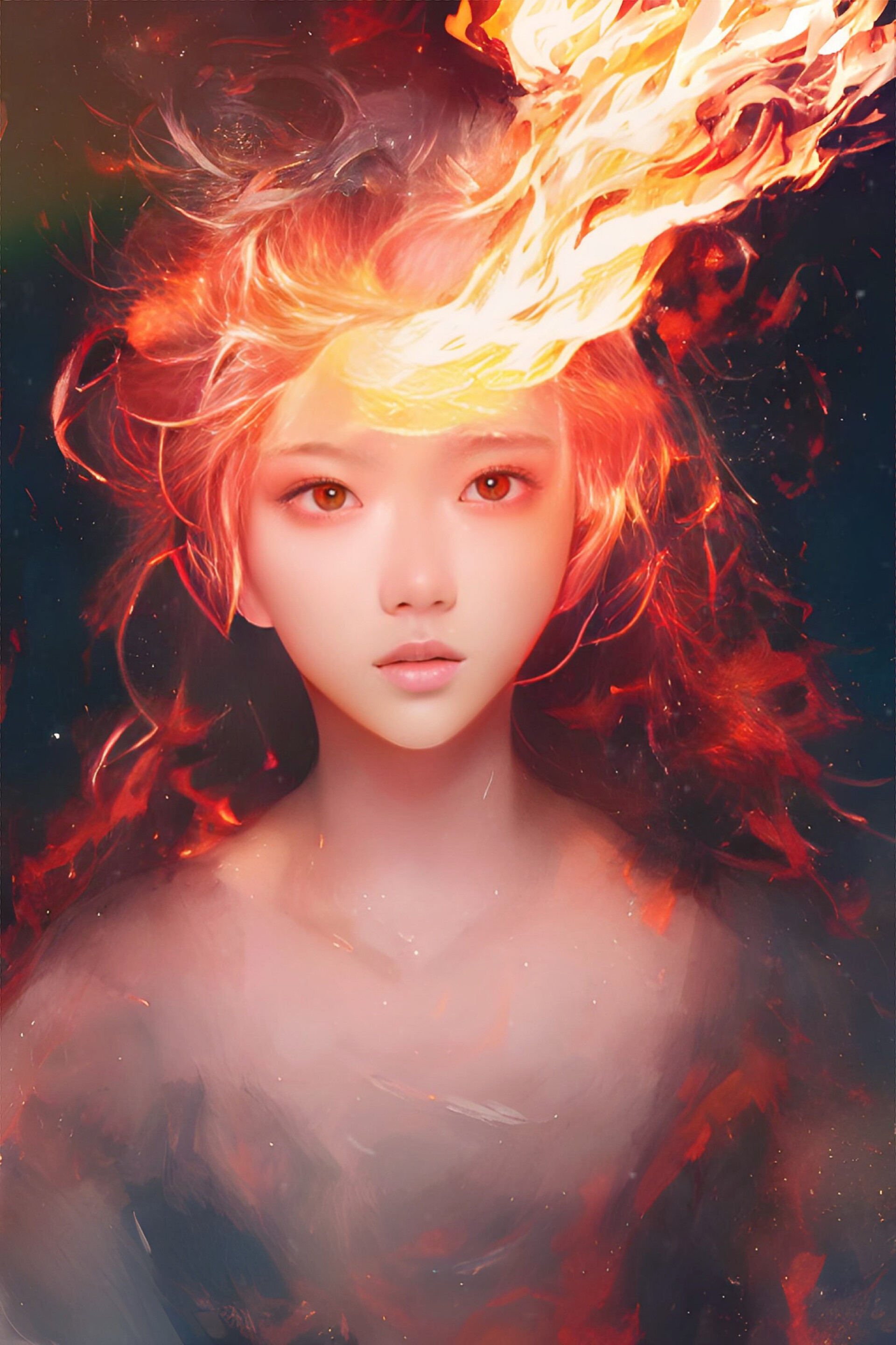 ArtStation - Goddess of Flame v03