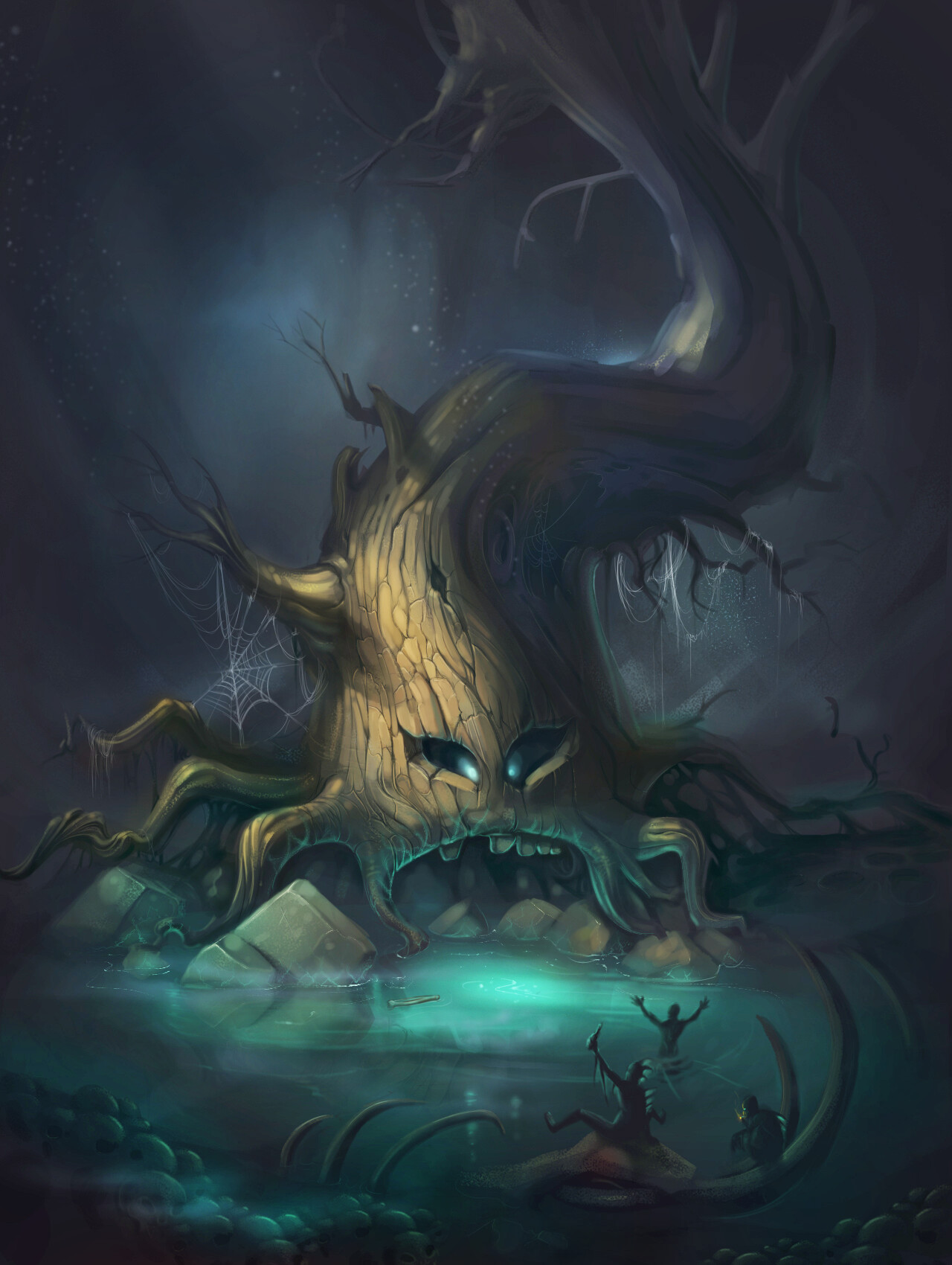 ArtStation - Dark stump