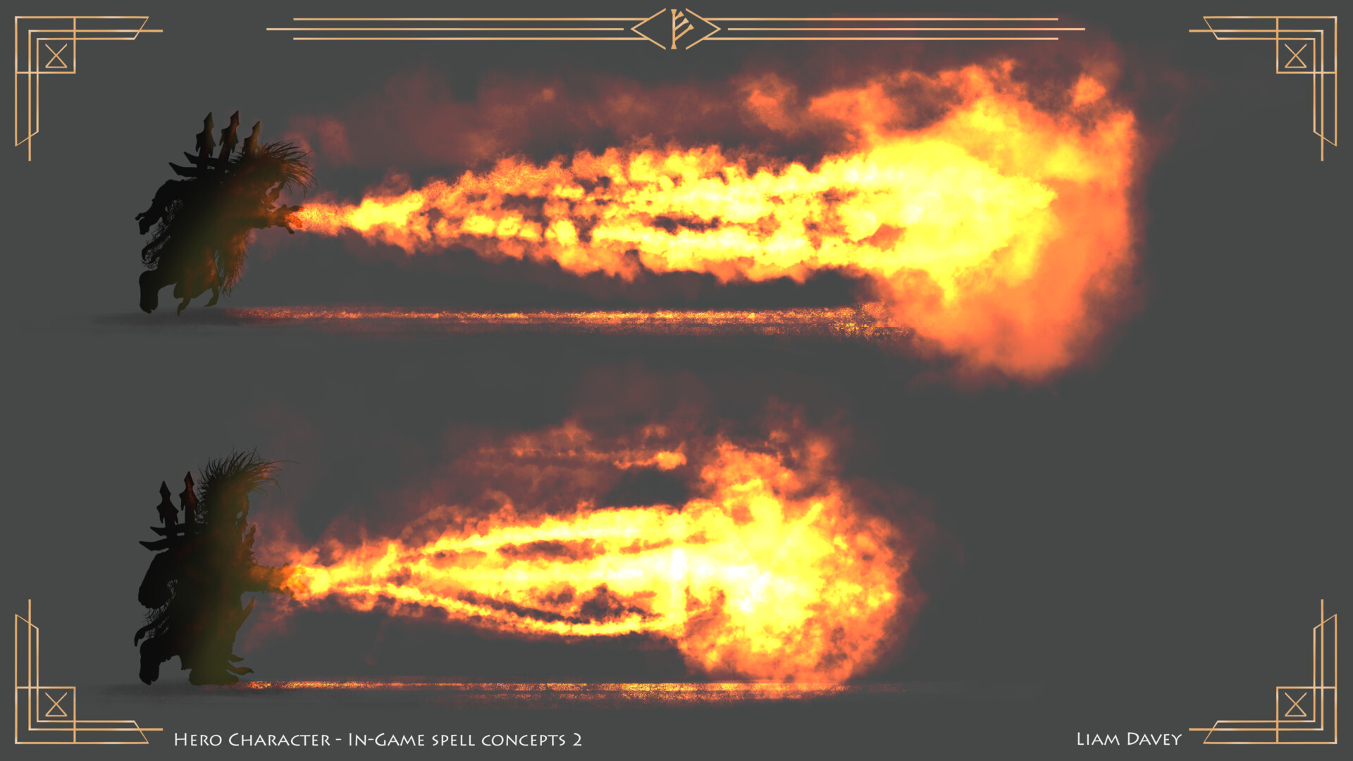 Liam Davey - Fyreslayer Hero Design - Priest - Auric Flamespitter