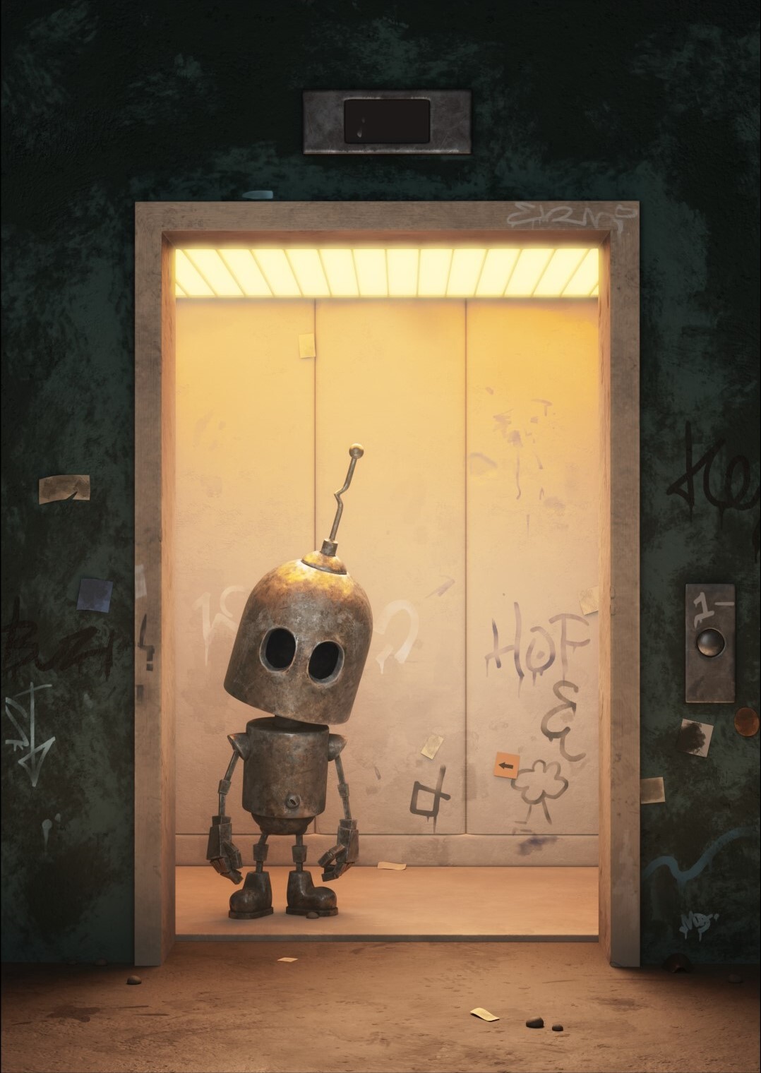 ArtStation - Lonely Robot