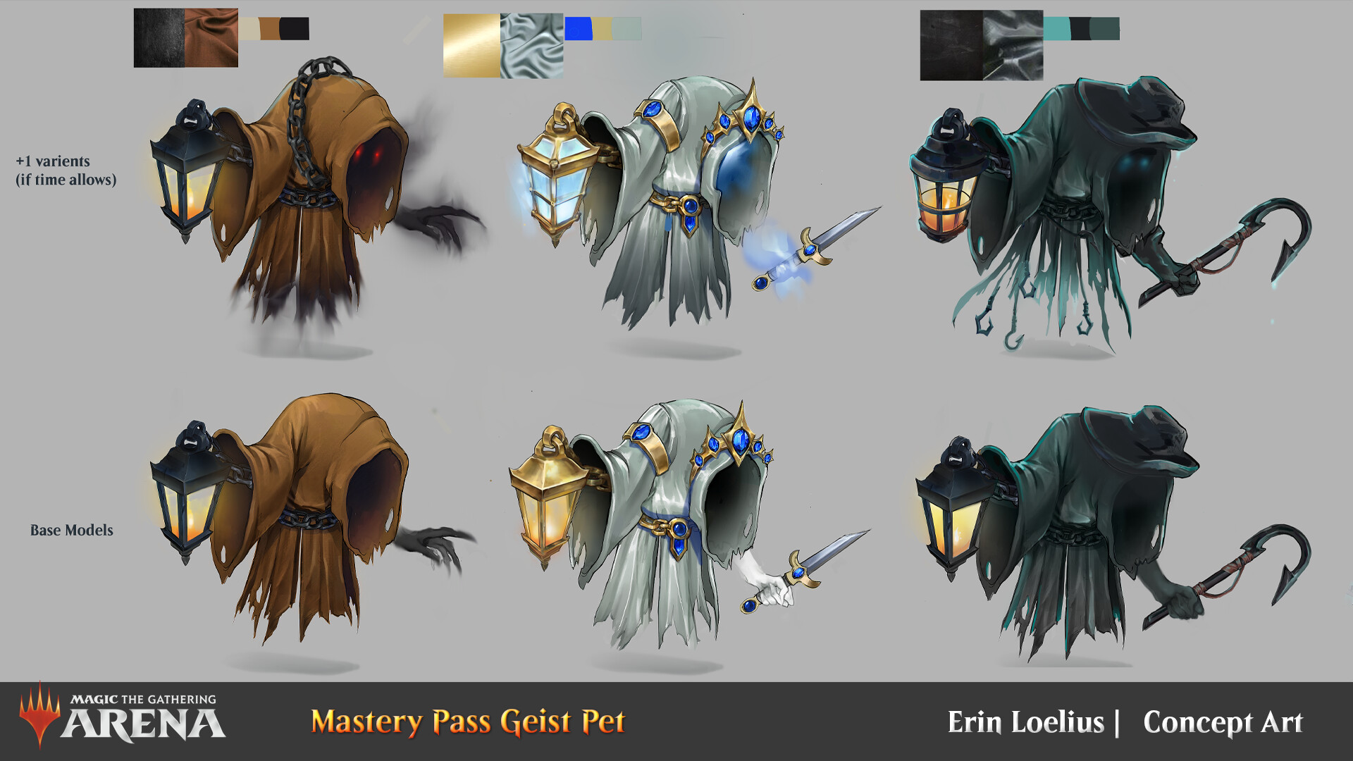 ArtStation - Magic: The Gathering Arena- Pet Concepts, Misc