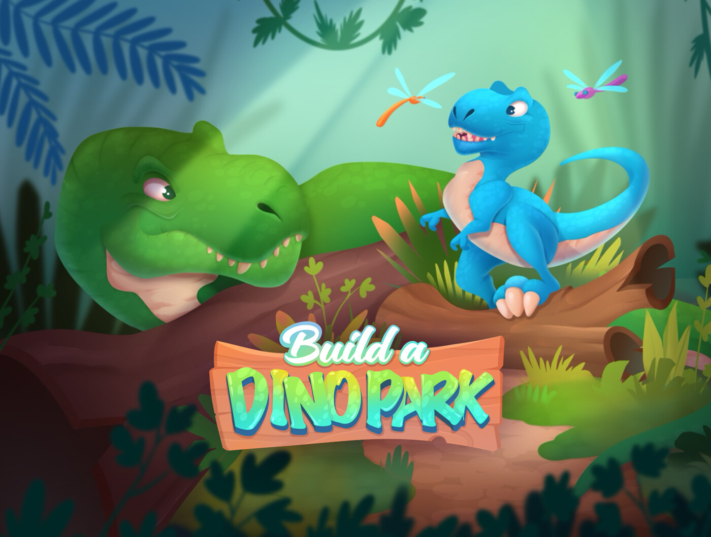 ArtStation - Build a Dinopark. Board game