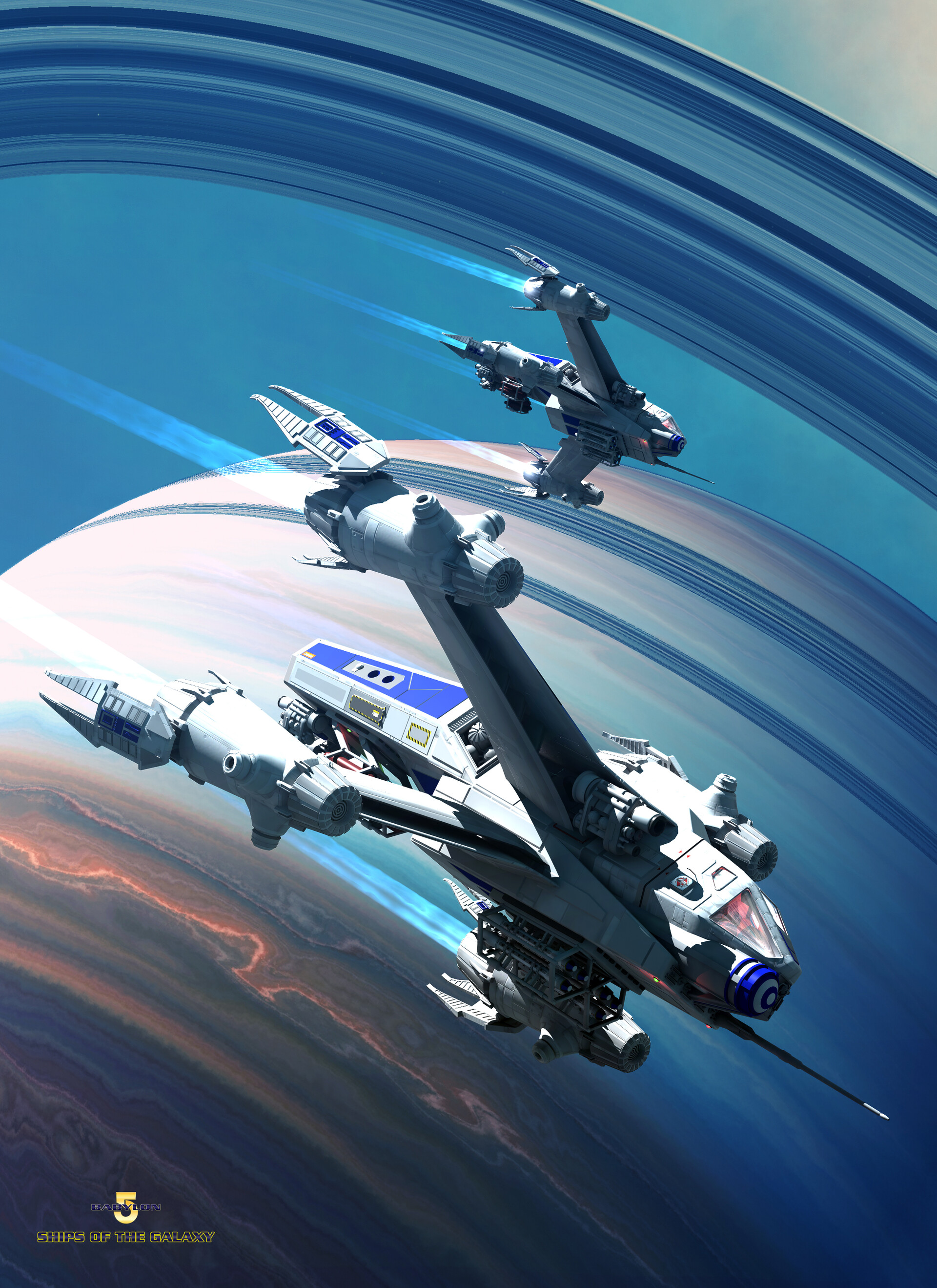 Babylon 5 Ships Of The Galaxy