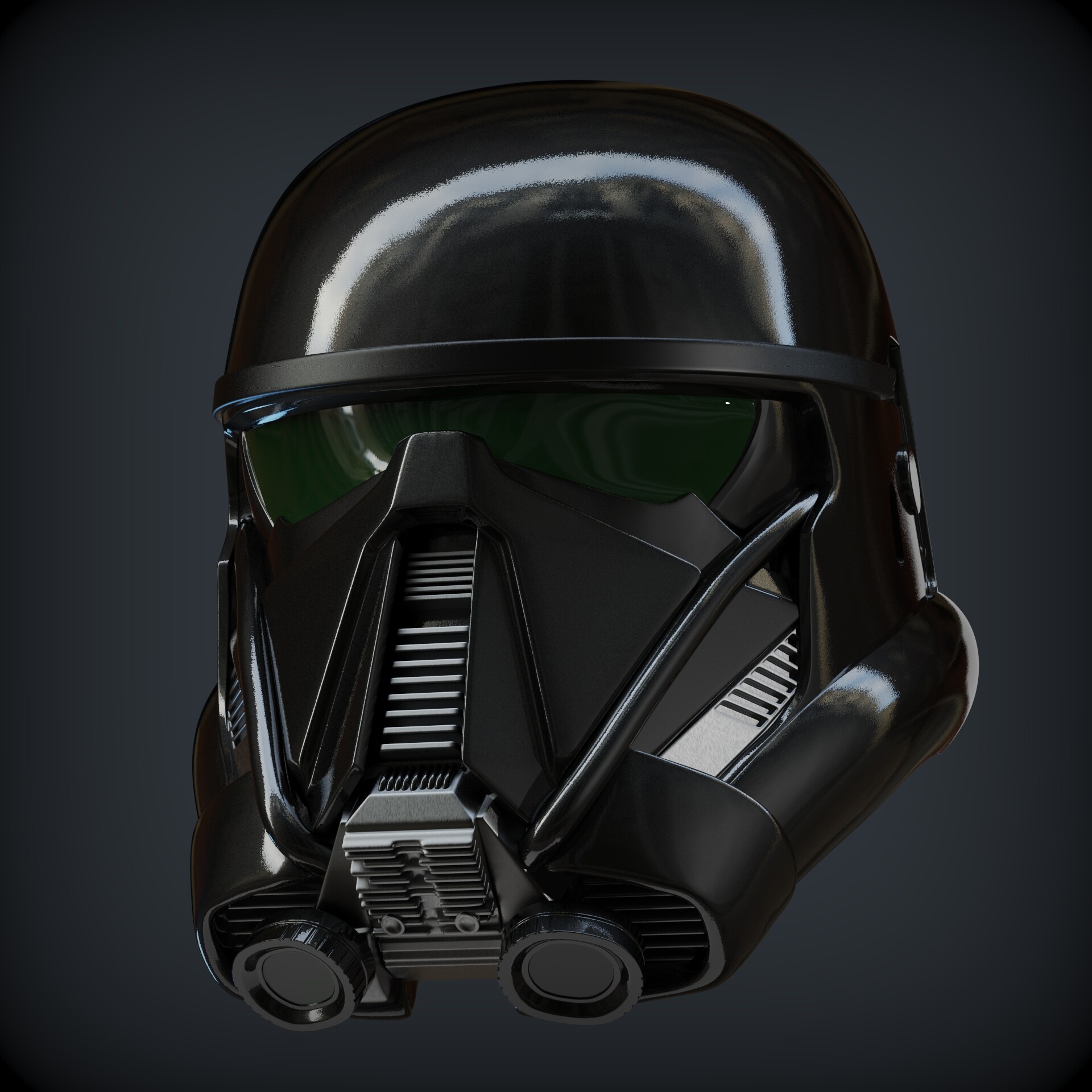 ArtStation - Death trooper helmet