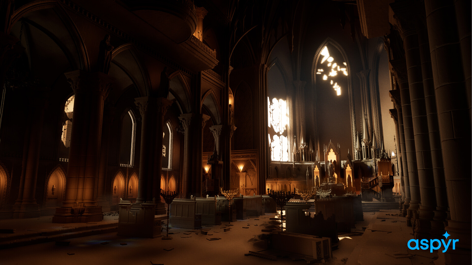 Aaron Beyer - Gothic Church: Relight