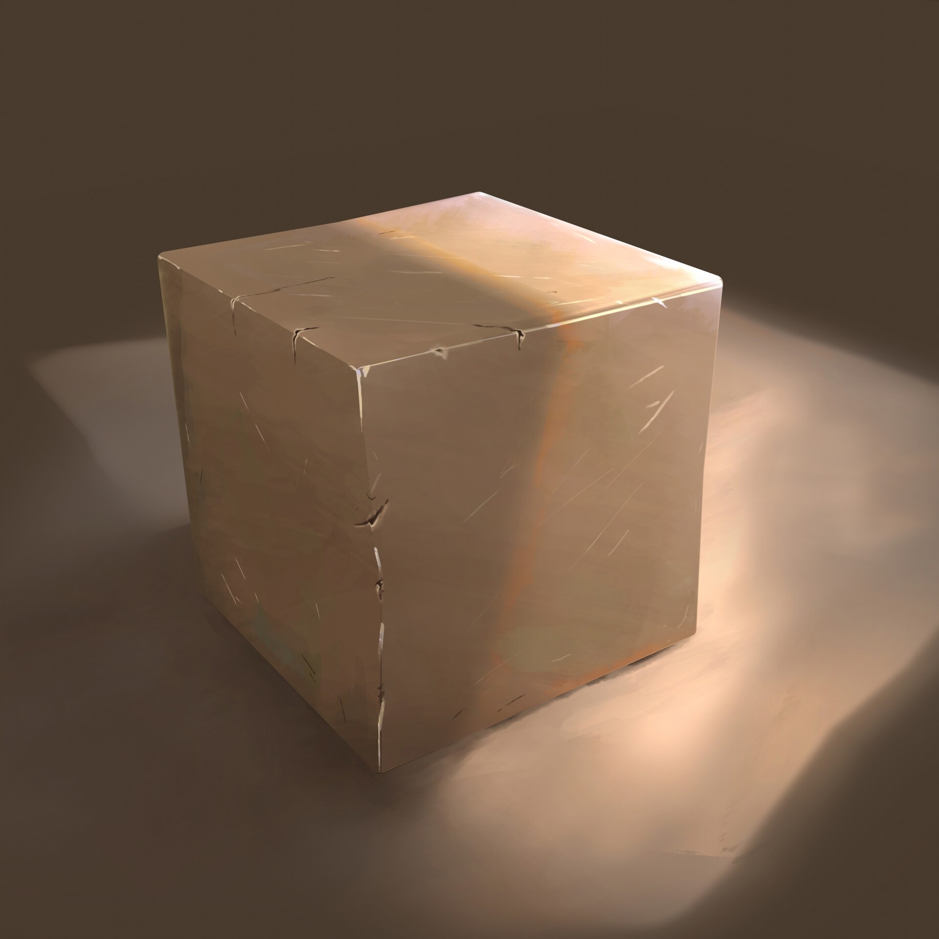 ArtStation - Stylized Cube - Study