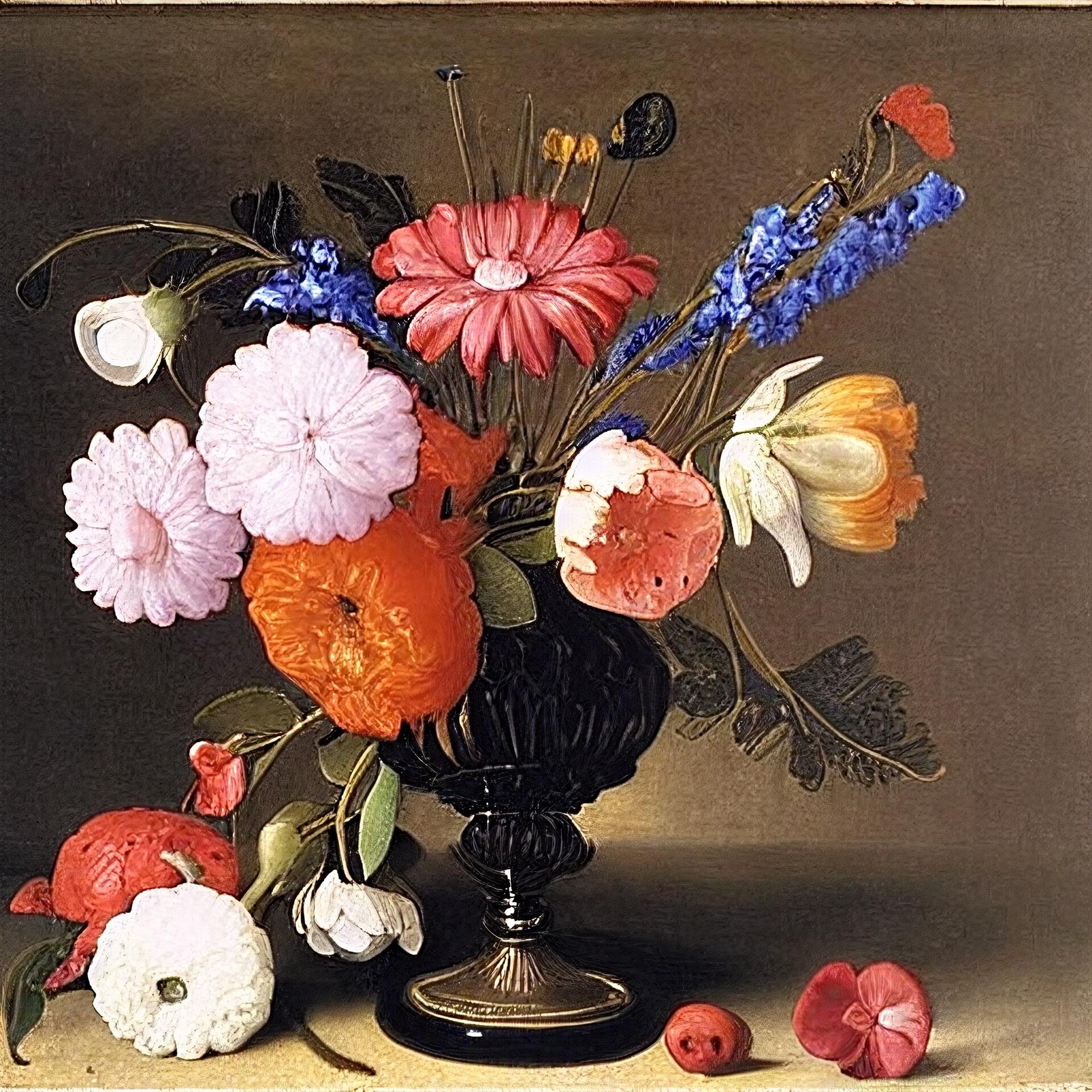 ArtStation - [AI] Still-life of Flowers by Ambrosius Bosschaert