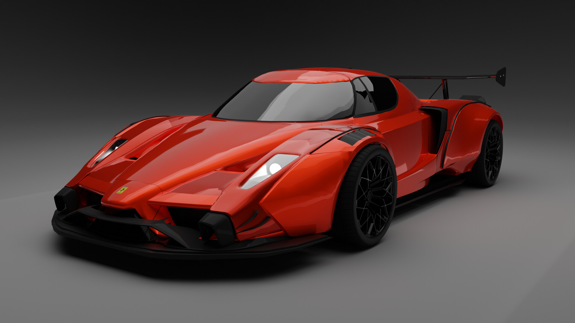 ArtStation - Ferrari Enzo Body Kit