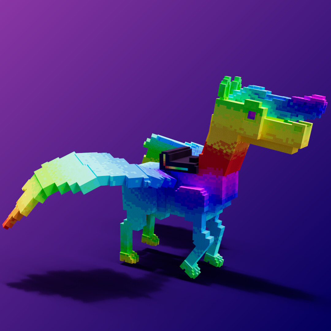 ArtStation - Rainbow Mount