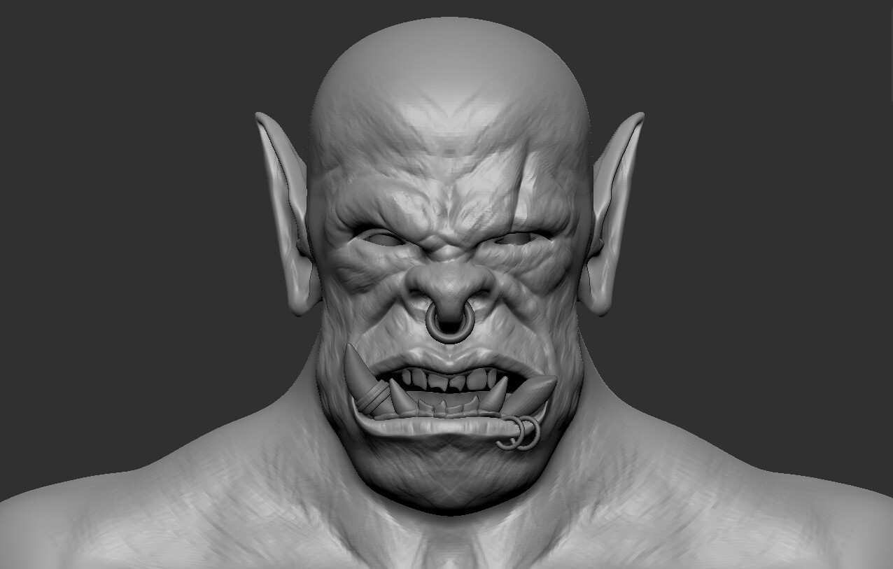 ArtStation - Orc WIP