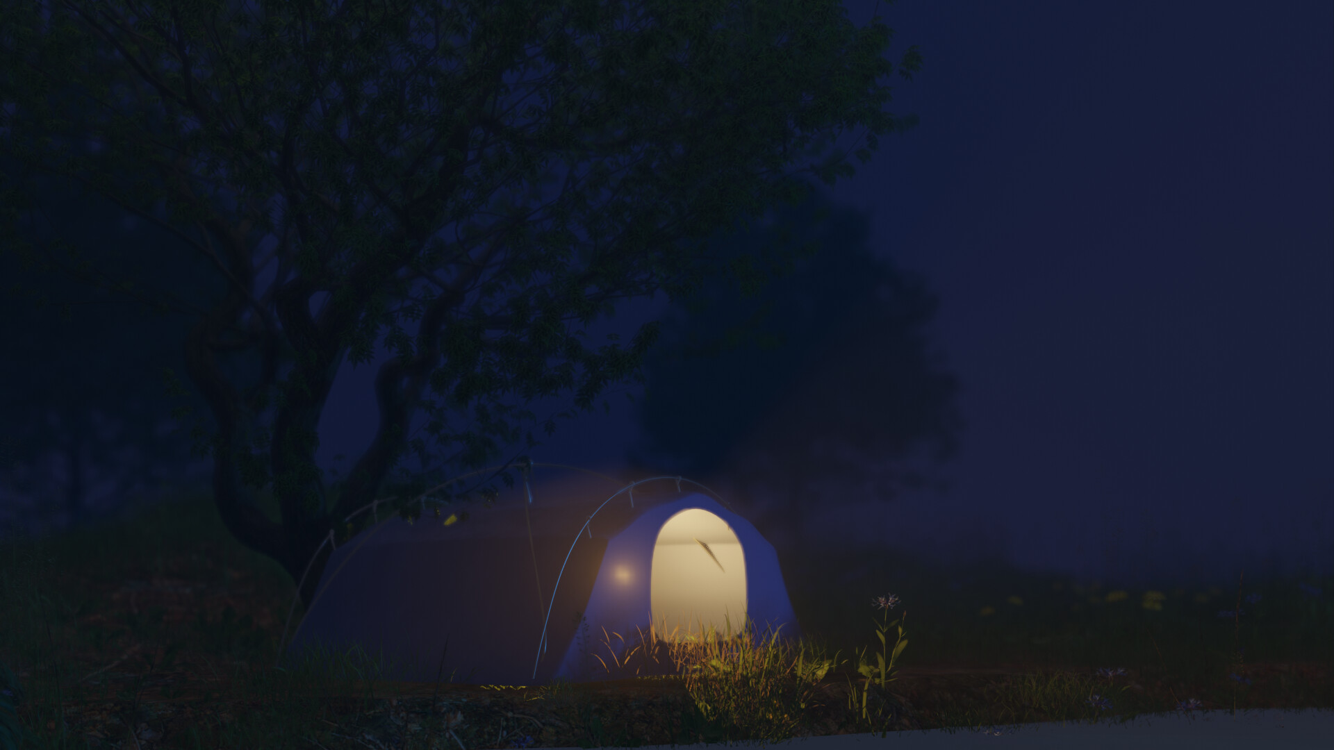 ArtStation - lake view