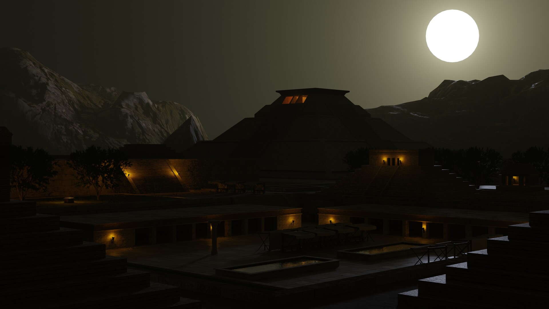 ArtStation - Temple of the Sun