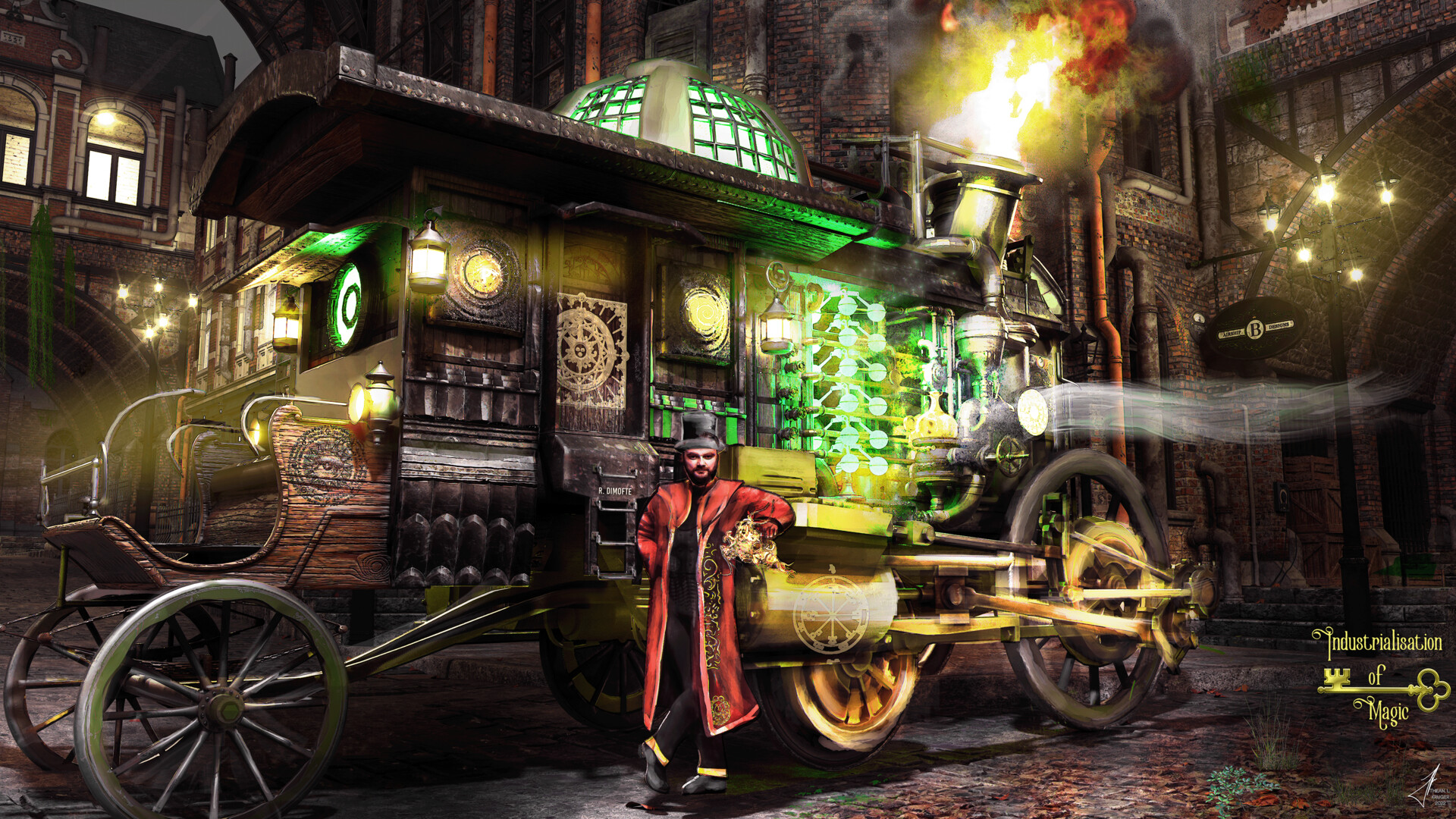 ArtStation - The Green Alchemist - IoM#1